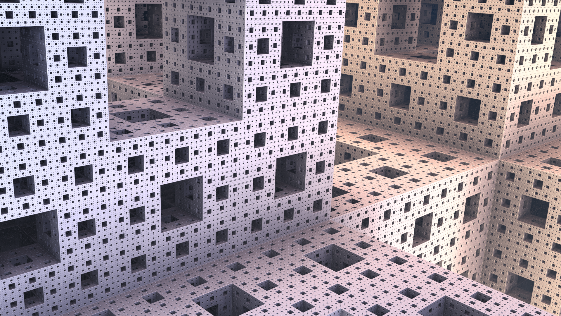 Menger Sponge Wallpapers