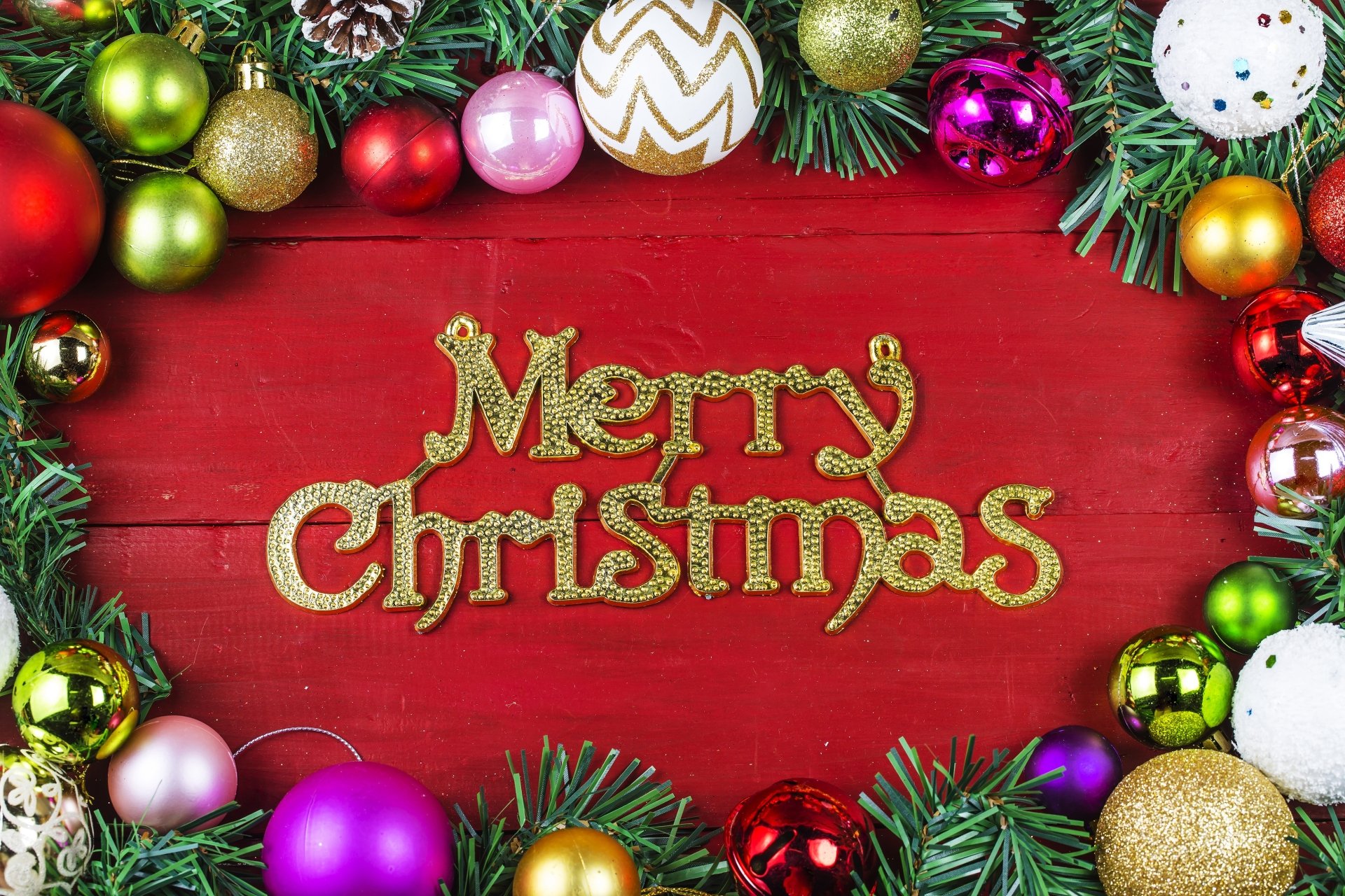 Merry Christmas 4K Ultra HD Holiday Ornaments Celebration Wallpaper ...