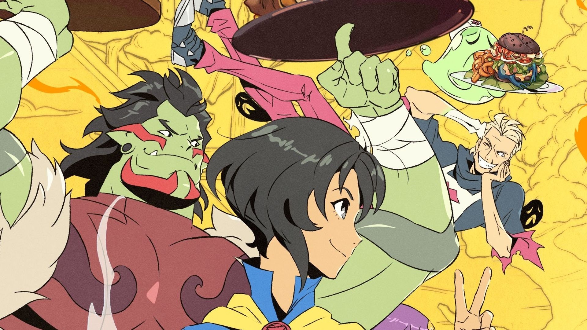 Battle Chef Brigade HD Wallpaper - Culinary Combat Delight