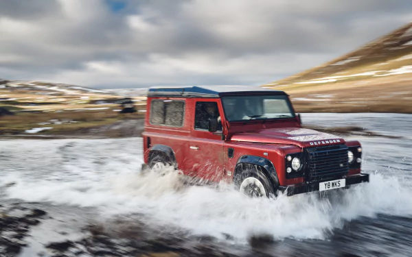 Download SUV Vehicle Land Rover Defender 4k Ultra HD Wallpaper