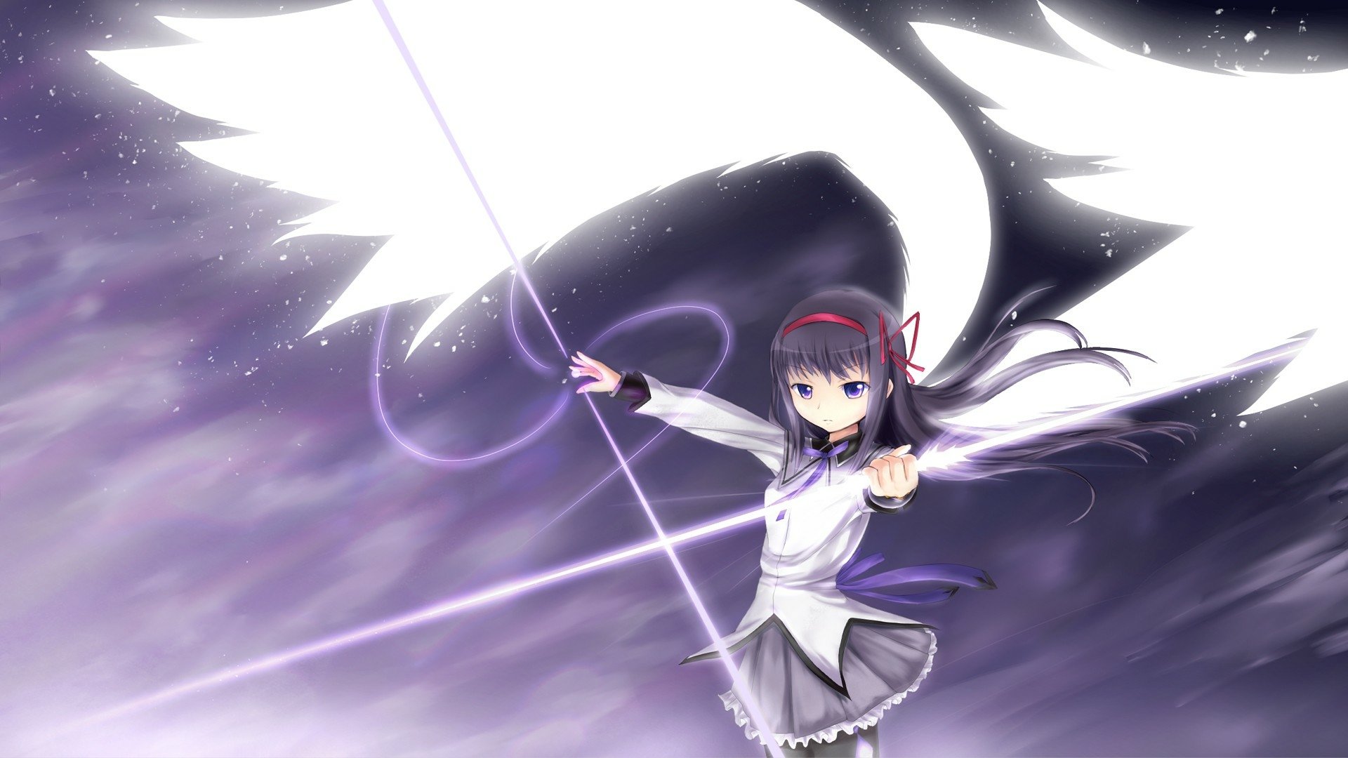 Winged Homura HD | Timebound Archer — Madoka Magica | Celestial Homura ...