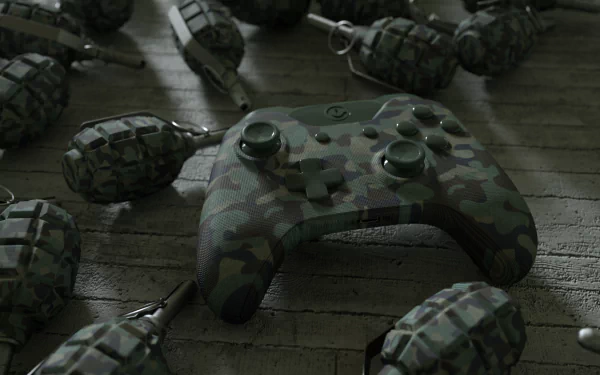 Download Minimalist Controller Video Game Xbox 4k Ultra HD Wallpaper by ...