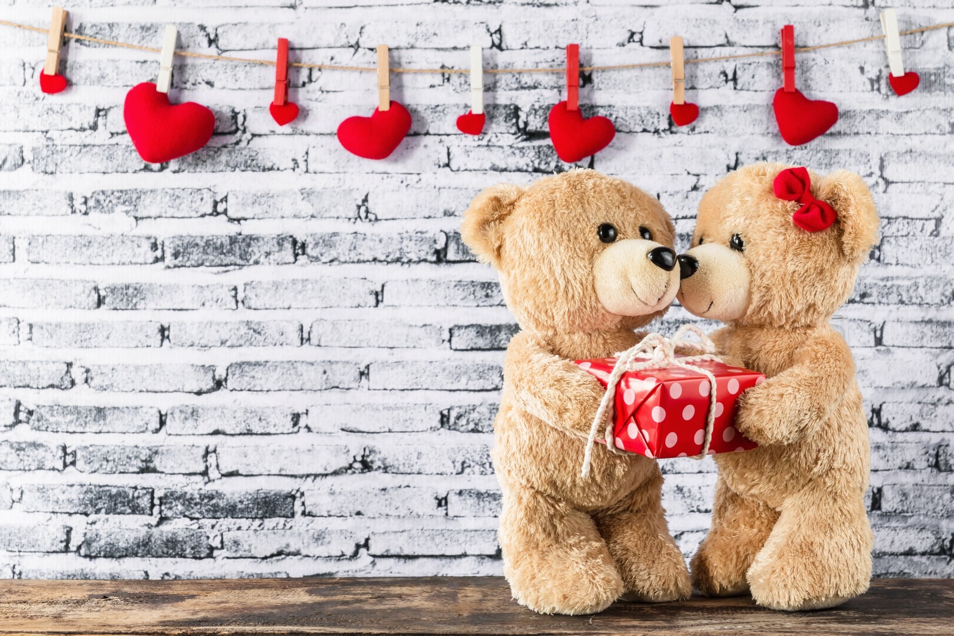 Download Gift Teddy Bear Man Made Stuffed Animal 4k Ultra HD Wallpaper