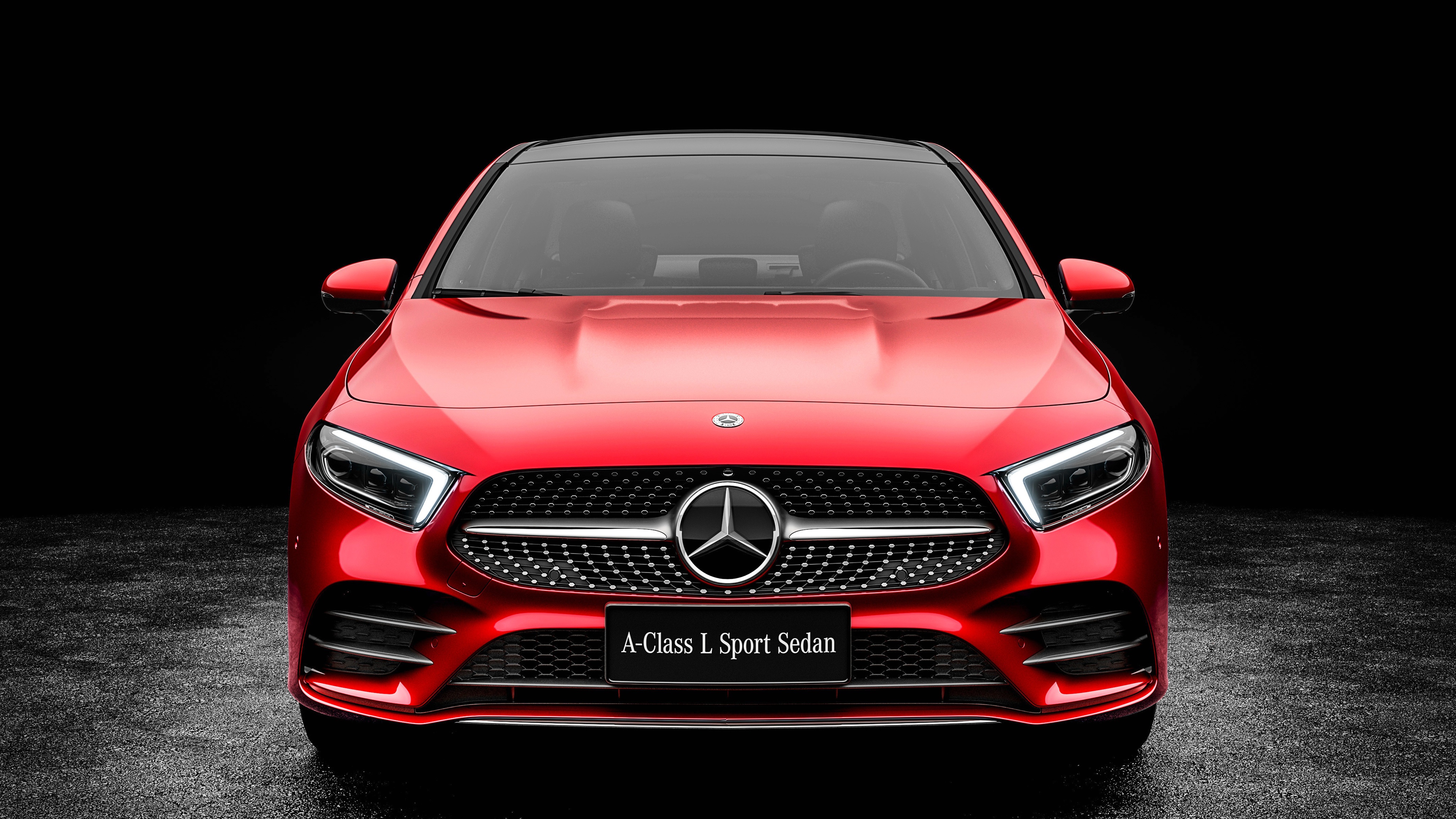 Download Compact Car Car Mercedes-Benz Vehicle Mercedes-Benz A-Class 4k ...