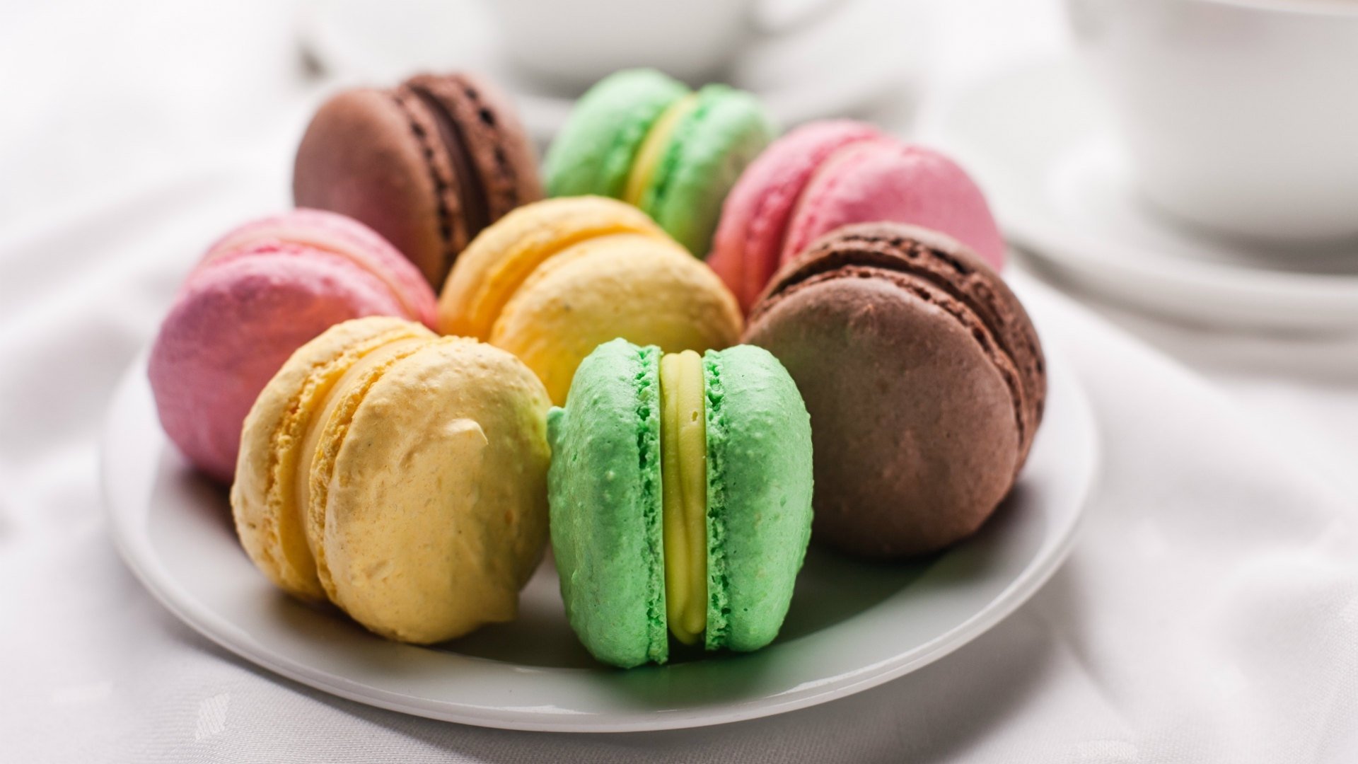 Download Sweets Food Macaron HD Wallpaper