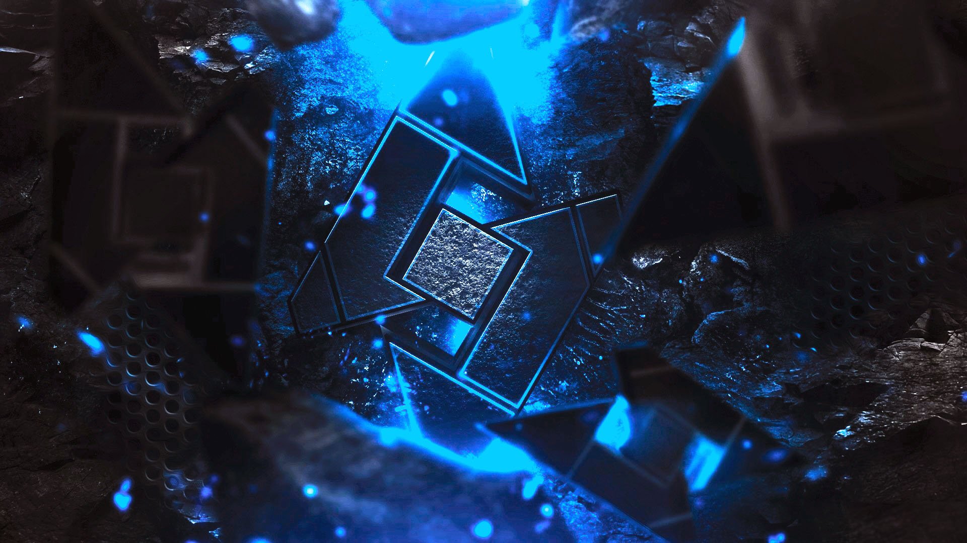 Download Abstract Blue Abstract Blue HD Wallpaper by AltEdits-ig