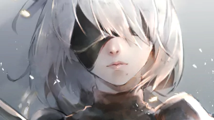 YoRHa No.2 Type B - Desktop Wallpapers, Phone Wallpaper, PFP, Gifs, and ...