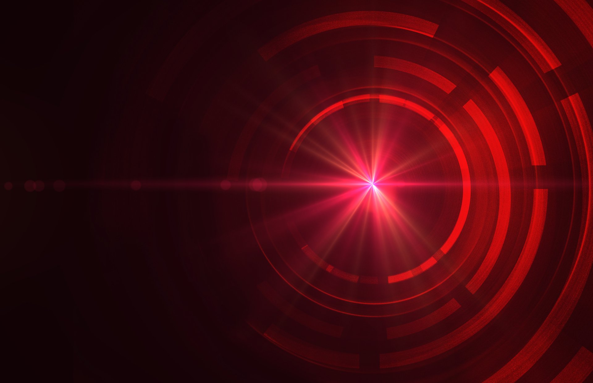 Ultra HD Red Vortex: Abstract 4K Digital Glow
