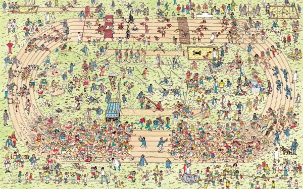 Where's Waldo? HD Wallpaper | Background Image | 2040x1260 | ID:8054 ...