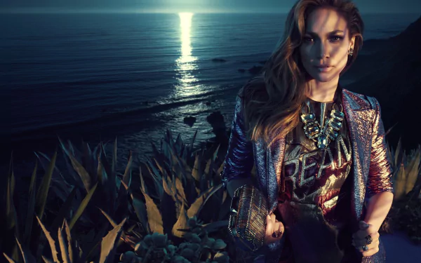 Download Celebrity Jennifer Lopez HD Wallpaper