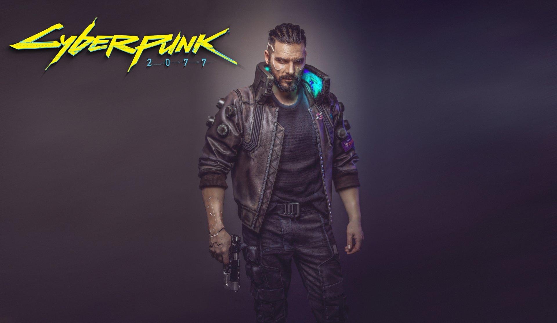 Cyberpunk 2077 Man Cosplay – Stunning 4K Ultra HD Wallpaper