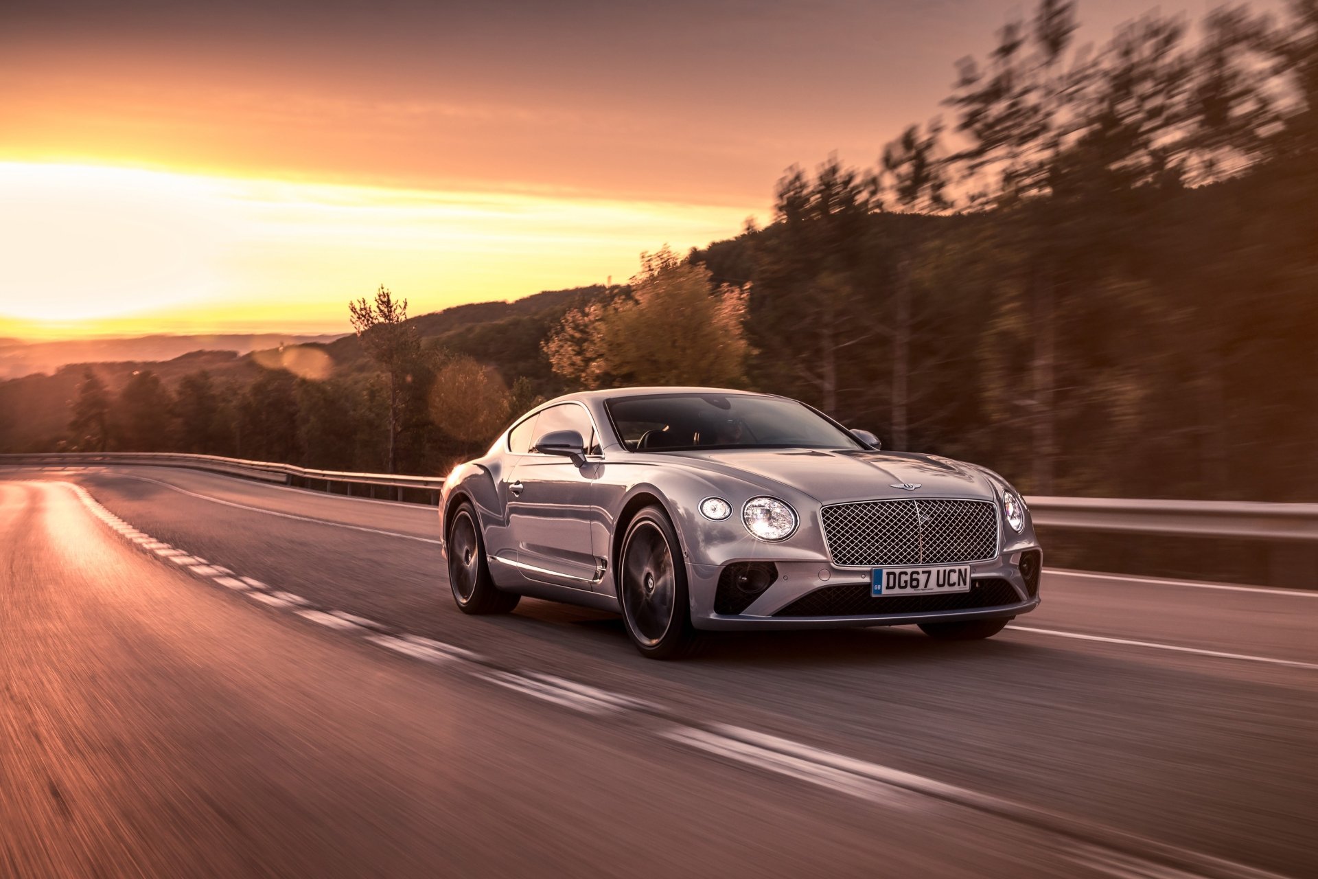 Download Silver Car Car Bentley Bentley Continental Vehicle Bentley ...