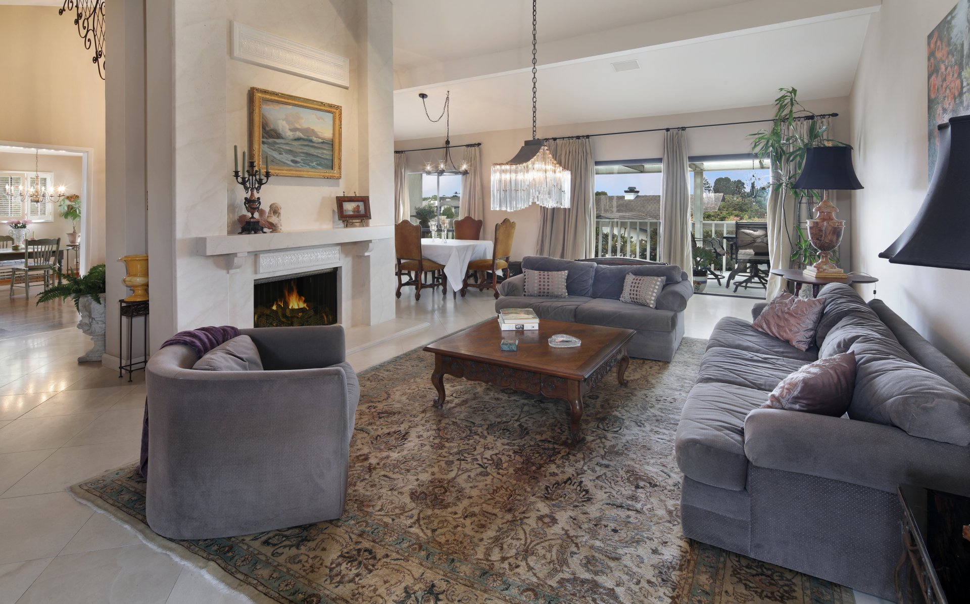 Download Living Room Furniture Man Made Room 4k Ultra HD Wallpaper