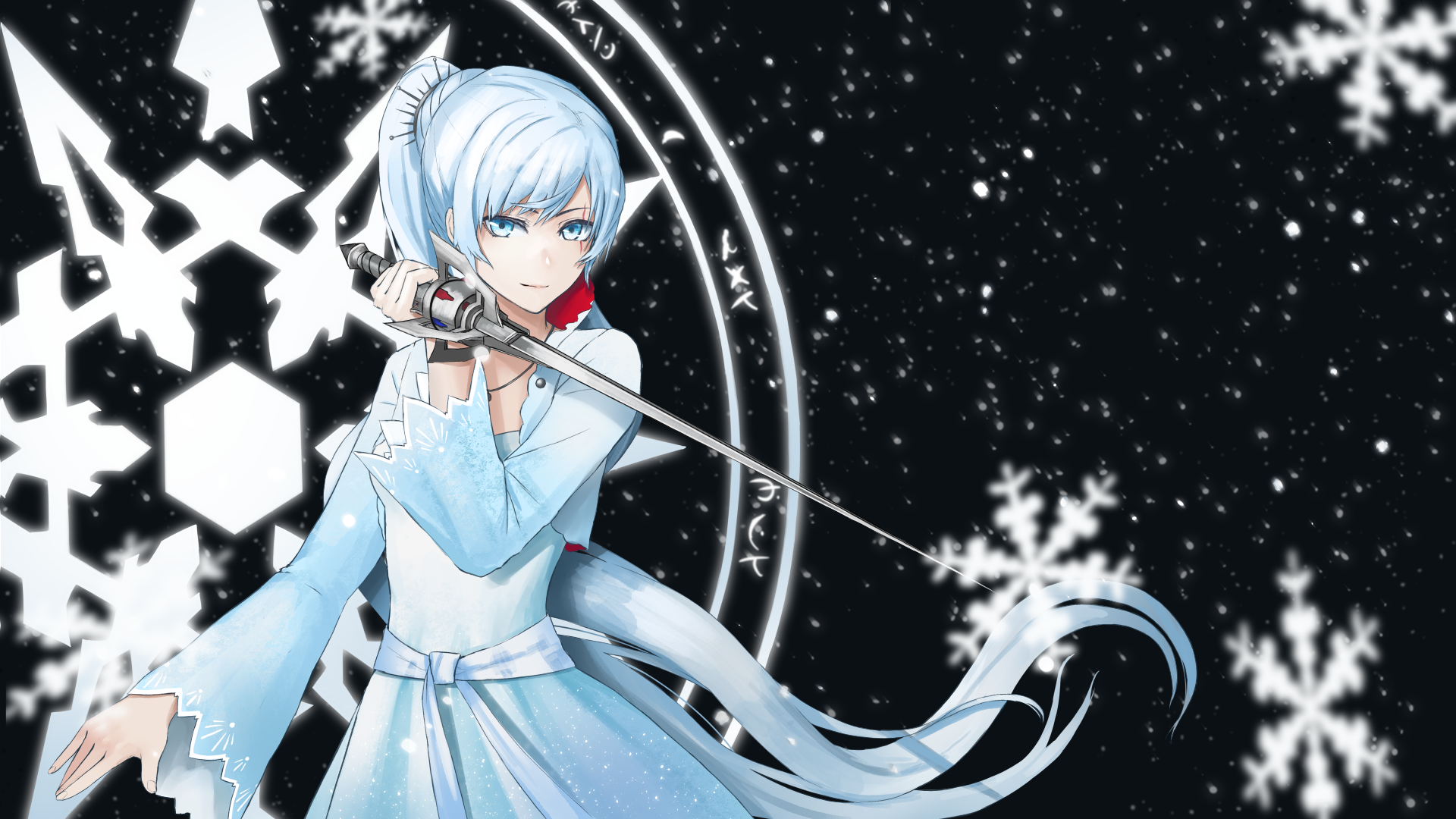 Download Weiss Schnee Anime RWBY HD Wallpaper by Whale