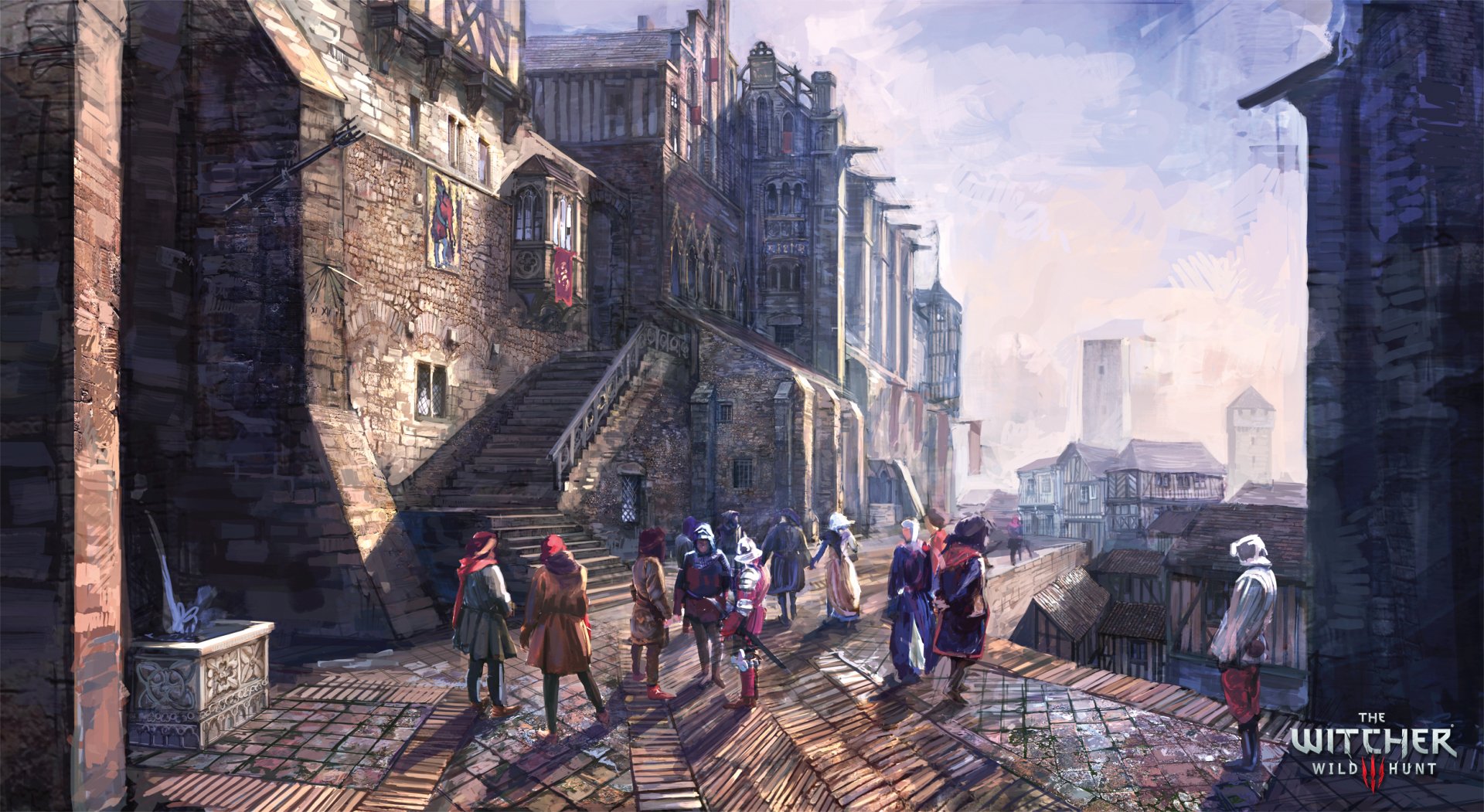 The Witcher 3: Wild Hunt HD Wallpaper – Epic Video Game Scene