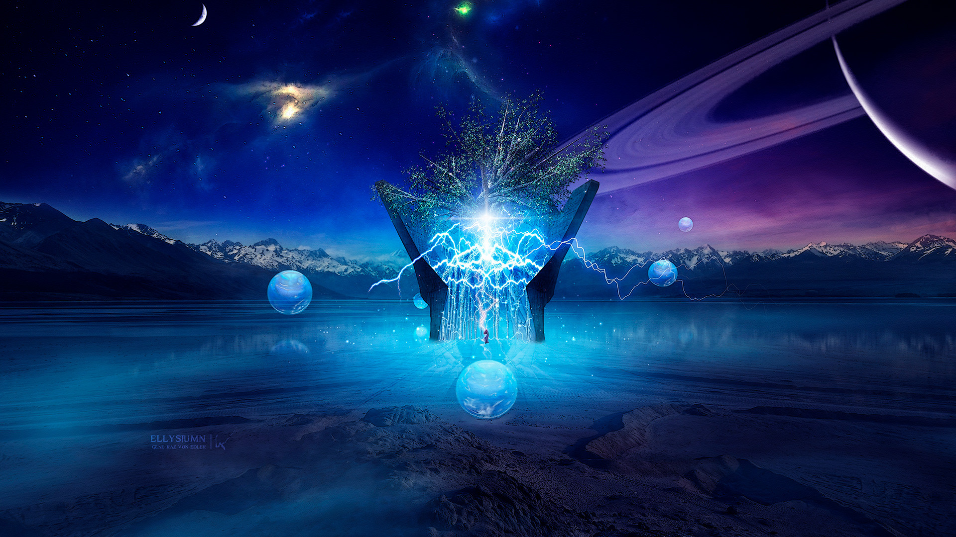 Download Fantasy Magic HD Wallpaper by Gene Raz von Edler