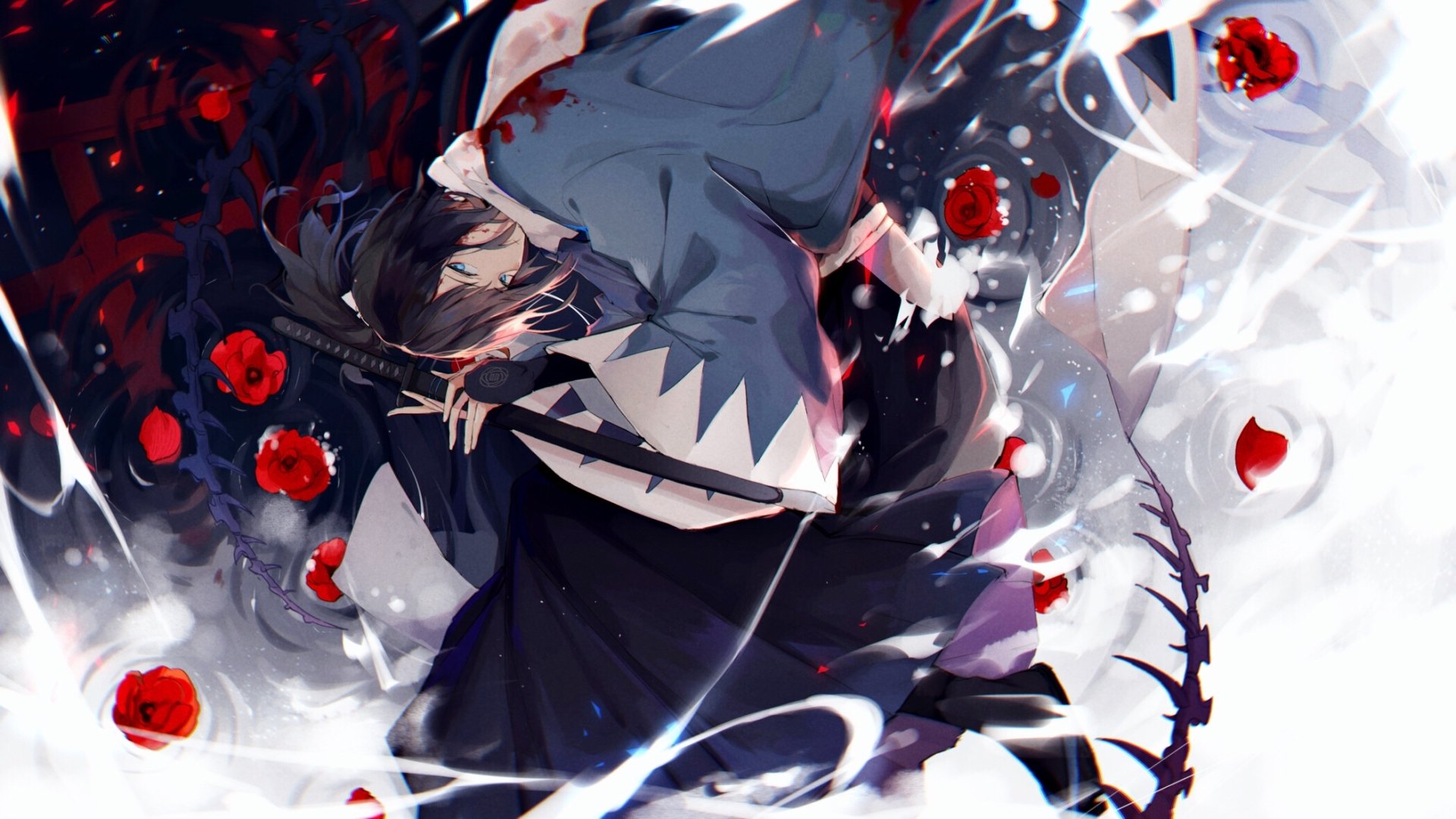 Yamato no Kami Yasusada - Stunning HD Anime Wallpaper from Touken Ranbu ...