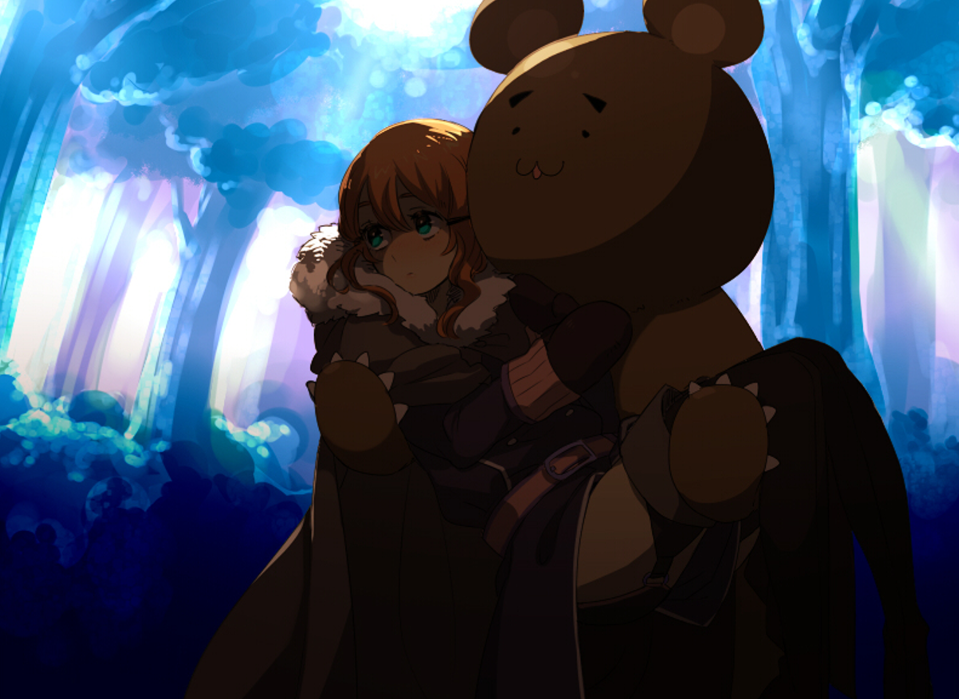 Download Bear Anime Original HD Wallpaper by ni02