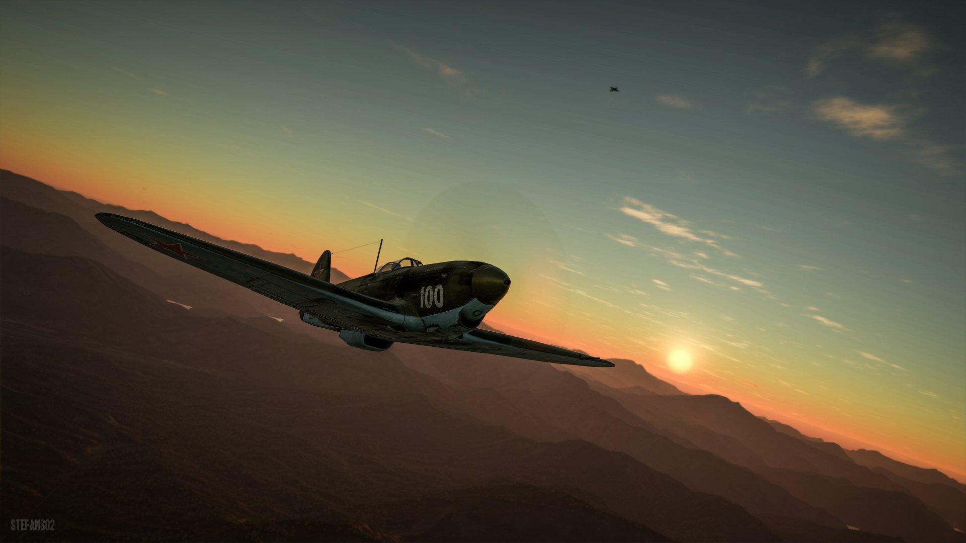 War Thunder / Sunset Mountains by StefanS02