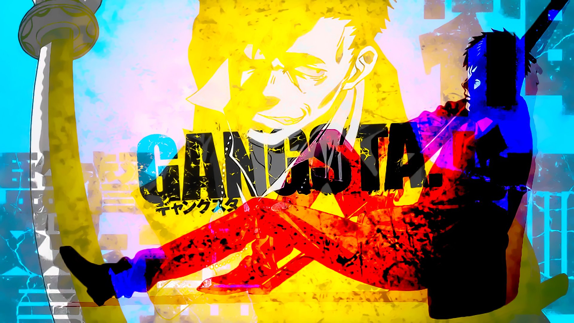 Download Nicolas Brown Anime Gangsta. HD Wallpaper by Sanoboss