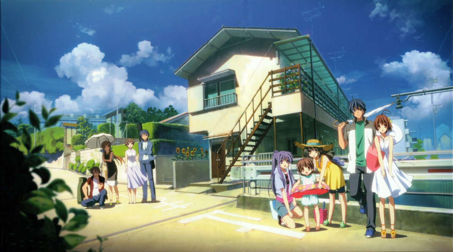 Clannad Anime HD Wallpaper: Heartfelt Moments in Vibrant Detail