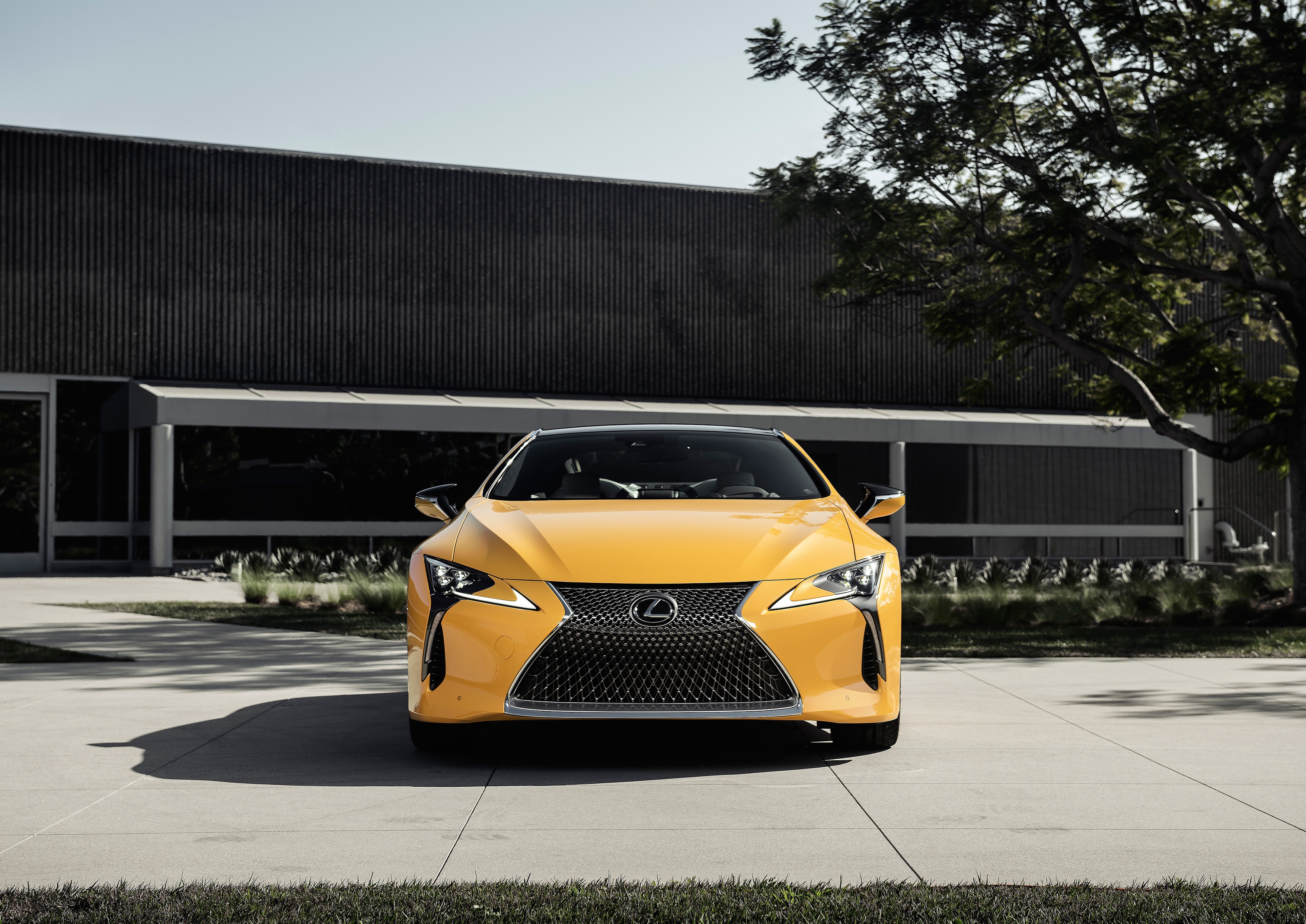 Download Lexus LC 500 Inspiration Concept Grand Tourer Yellow Car Car ...
