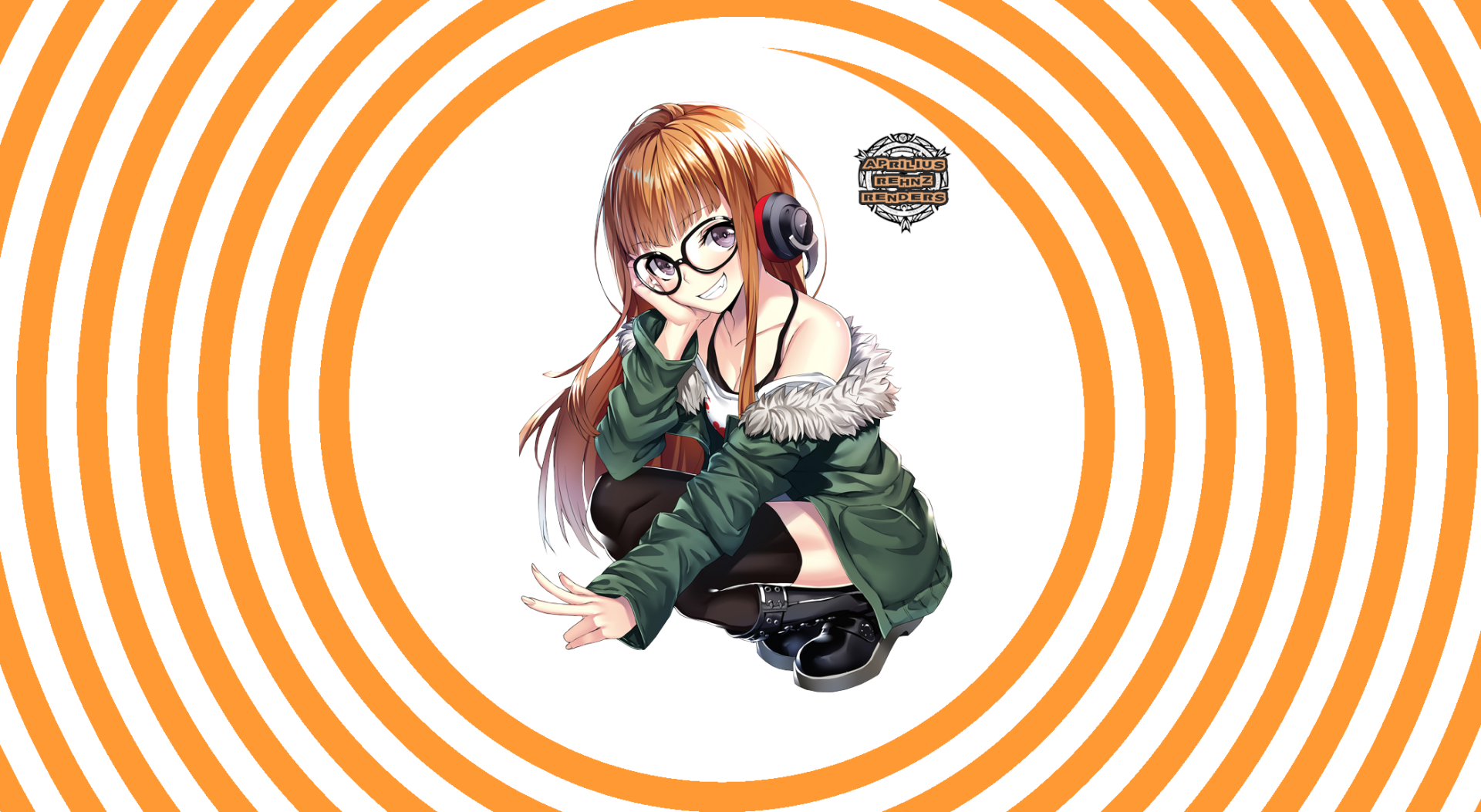 Download Futaba Sakura Video Game Persona 5 HD Wallpaper | 2100x1152 ...