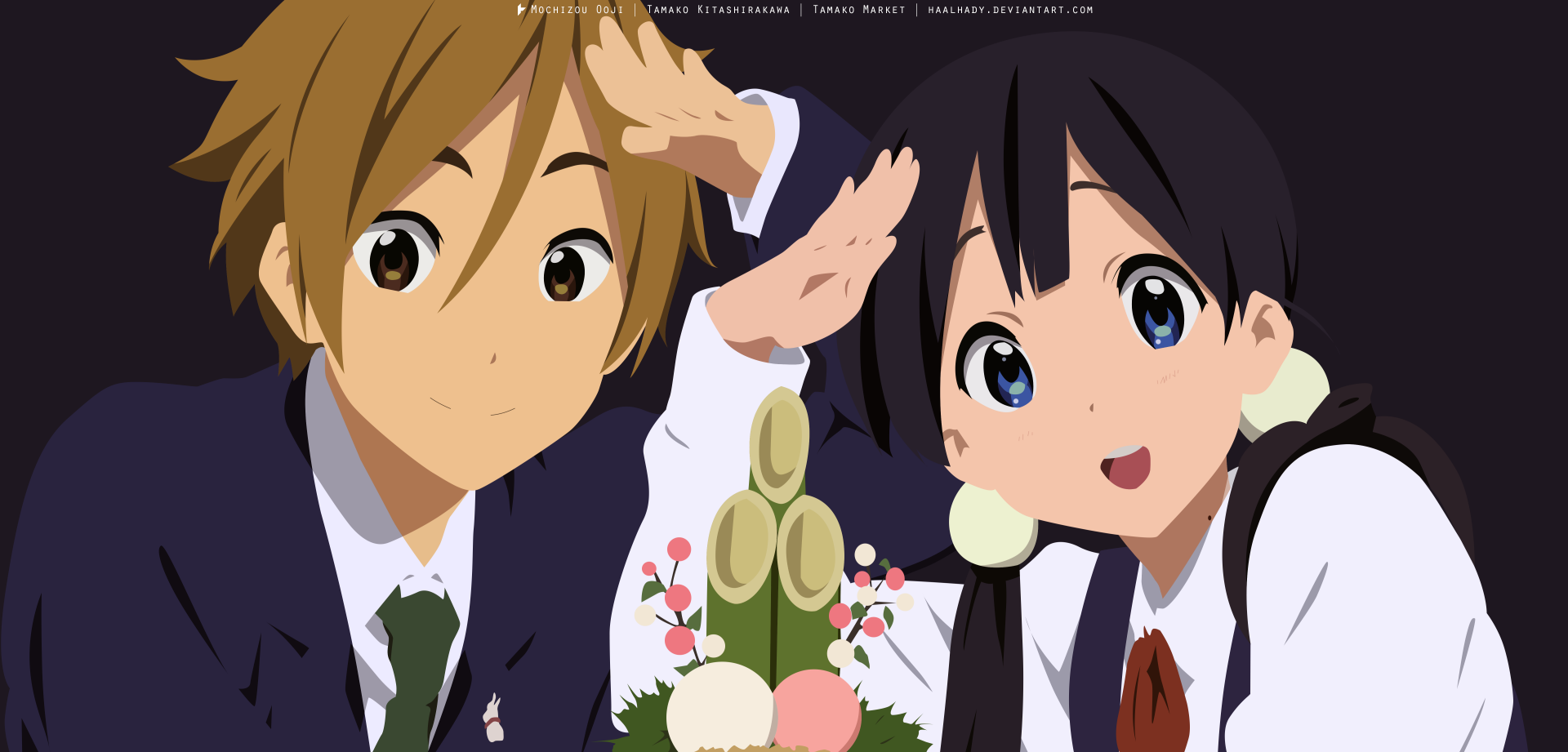 Tamako & Mochizo — Tamako Market 5K Ultra HD Anime Wallpaper by Hadziq ...