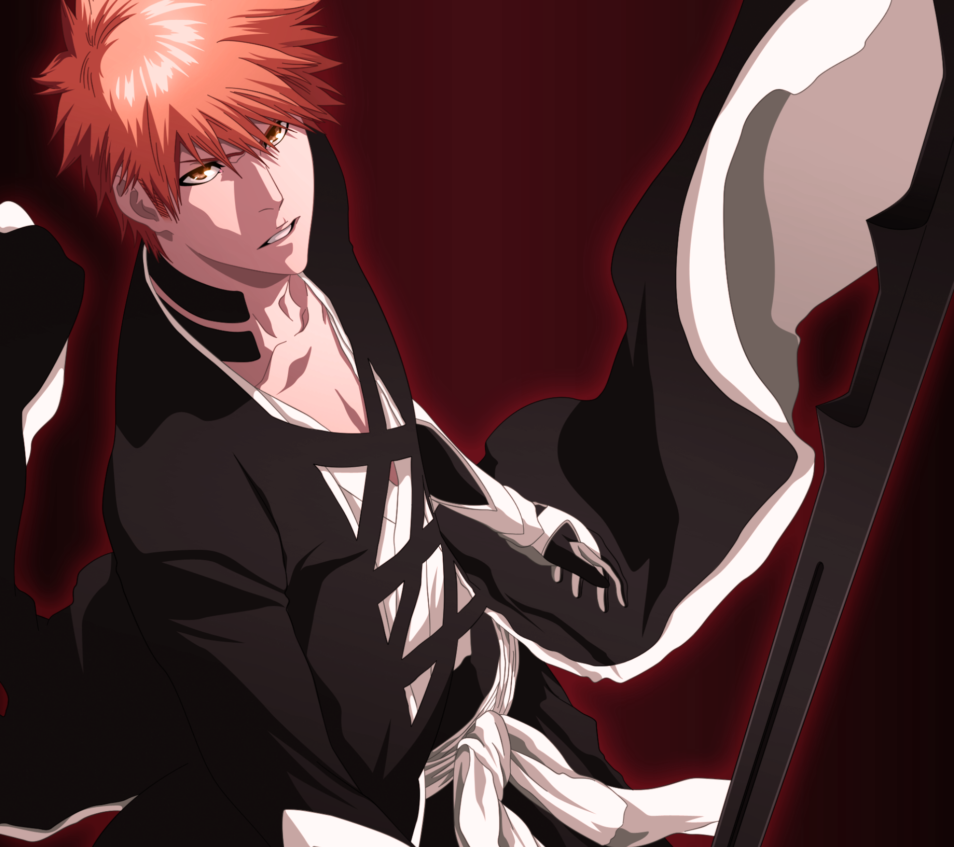 Ichigo Kurosaki HD Wallpaper — Bleach: Crimson Resolve by MarxeDP ...