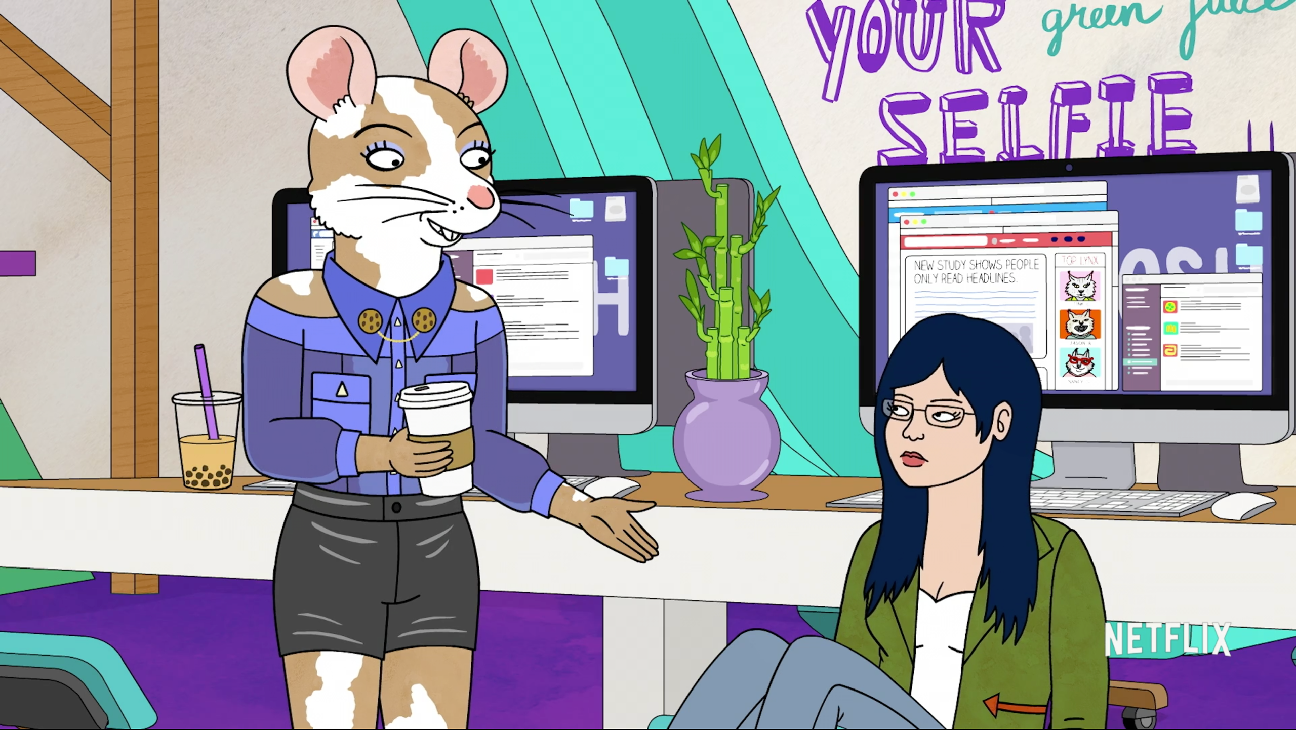 Download Diane Nguyen TV Show BoJack Horseman HD Wallpaper