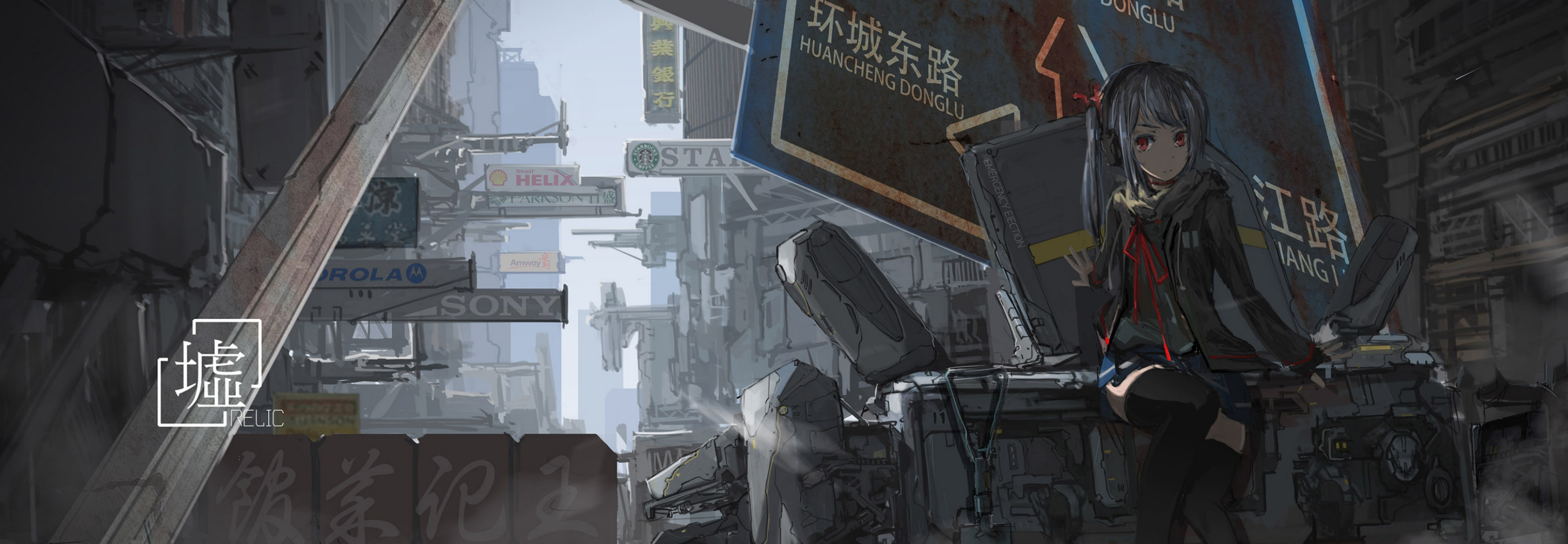 Download Robot Mecha Anime Original HD Wallpaper by AegisFate