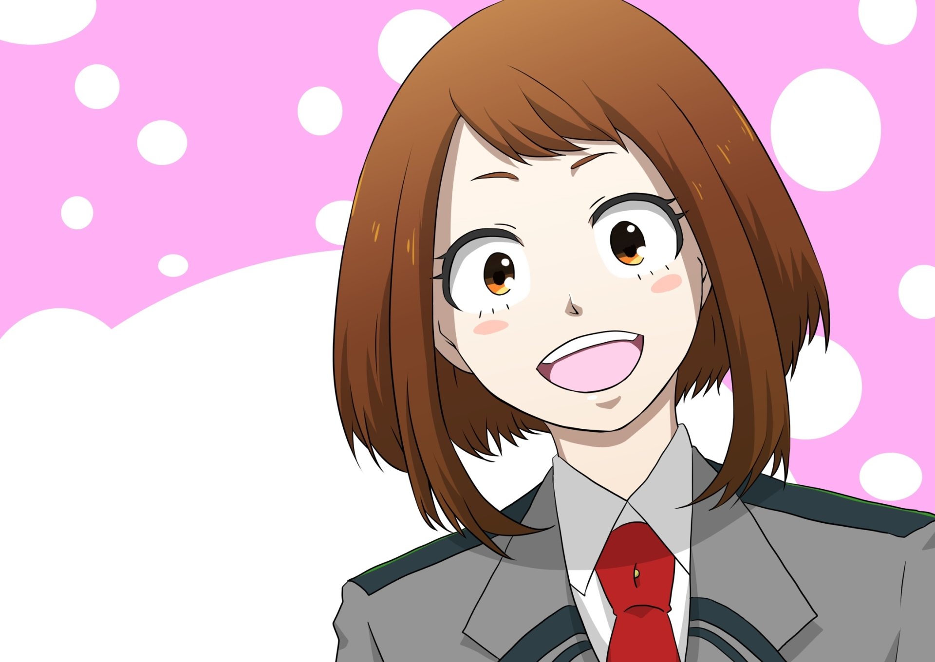 Download Ochaco Uraraka Anime My Hero Academia HD Wallpaper by 猫眉