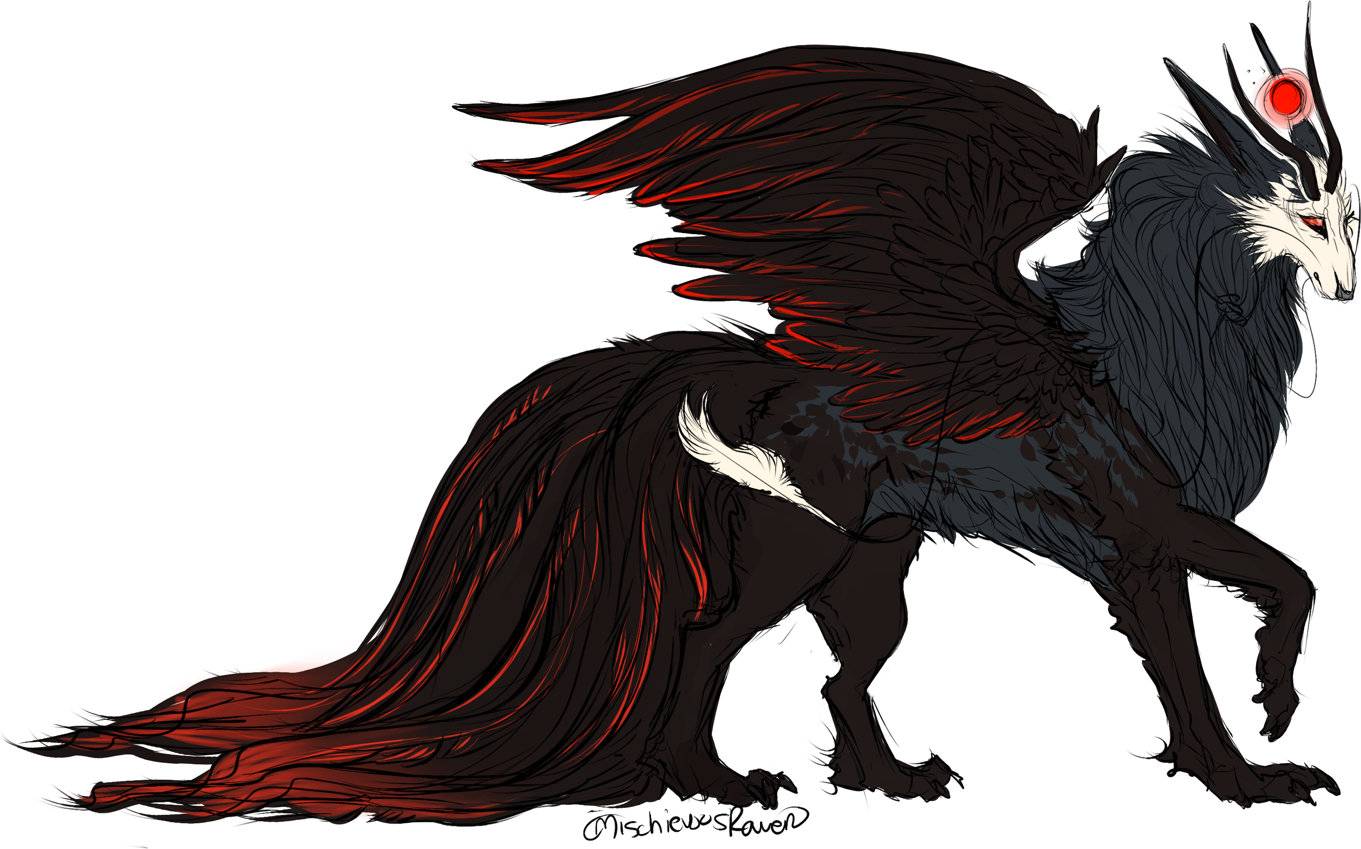 Download Fantasy Creature HD Wallpaper by MischievousRaven