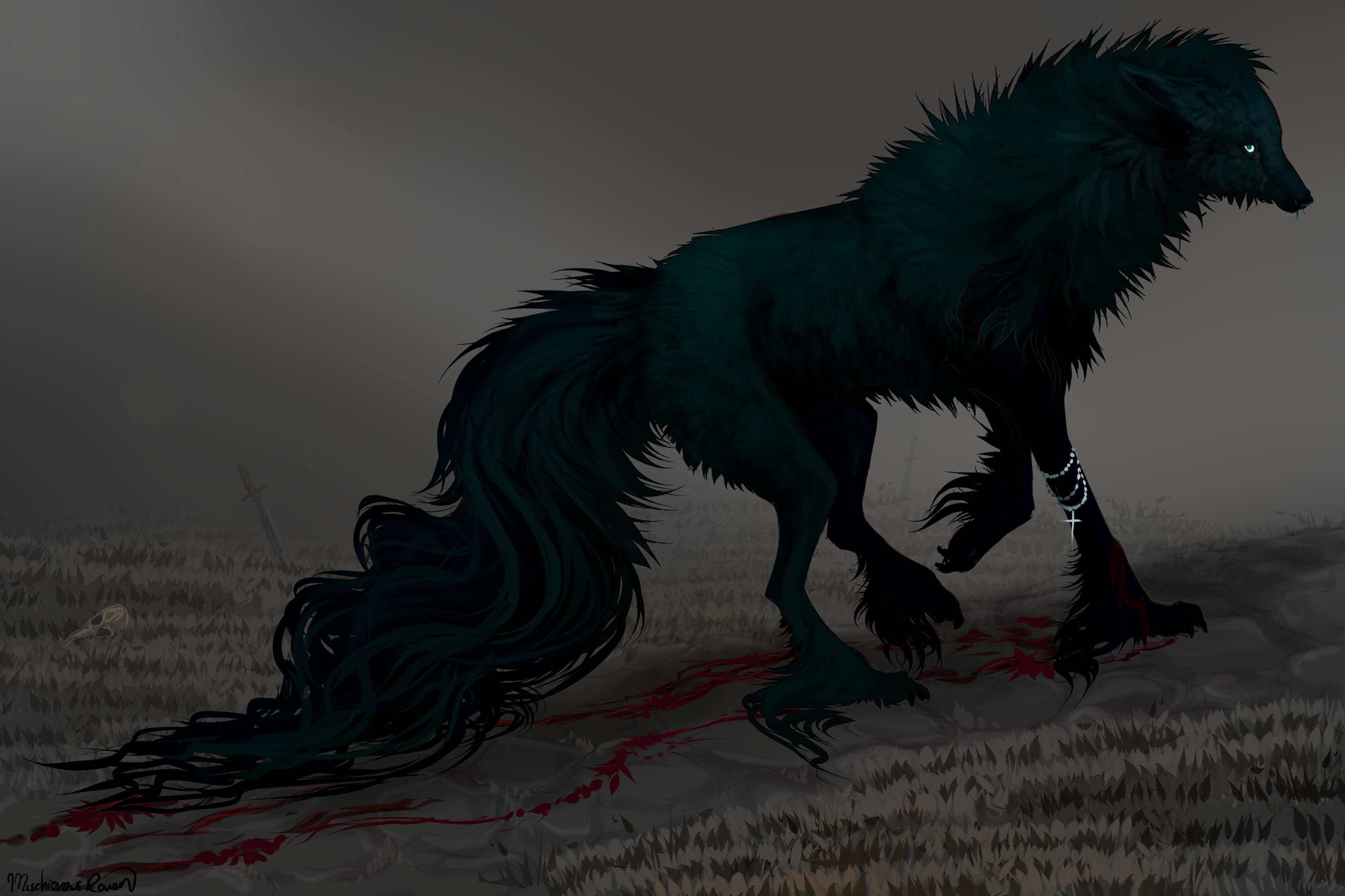 Download Fantasy Creature HD Wallpaper by MischievousRaven