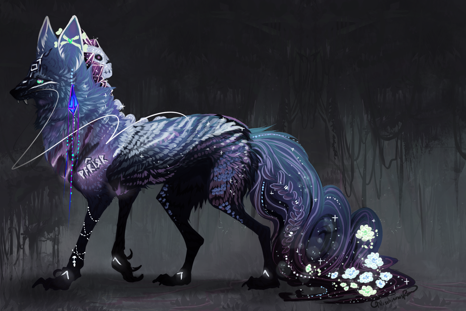 Download Fantasy Creature HD Wallpaper by MischievousRaven