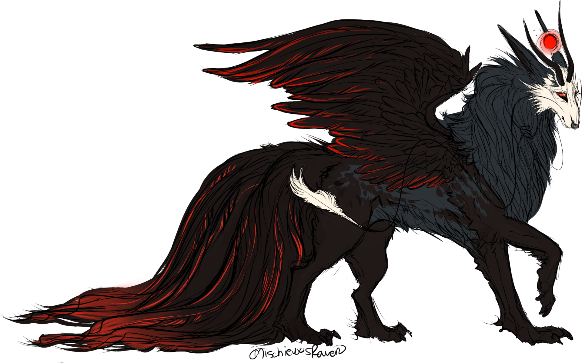 Download Fantasy Creature HD Wallpaper by MischievousRaven