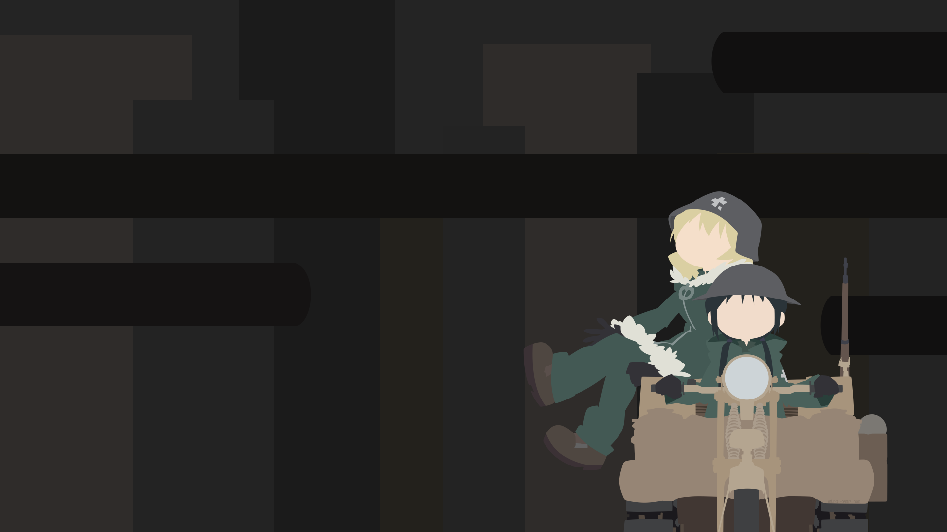 Girls' Last Tour 4K Ultra HD: Yuuri & Chito's Journey in Anime by ncoll36