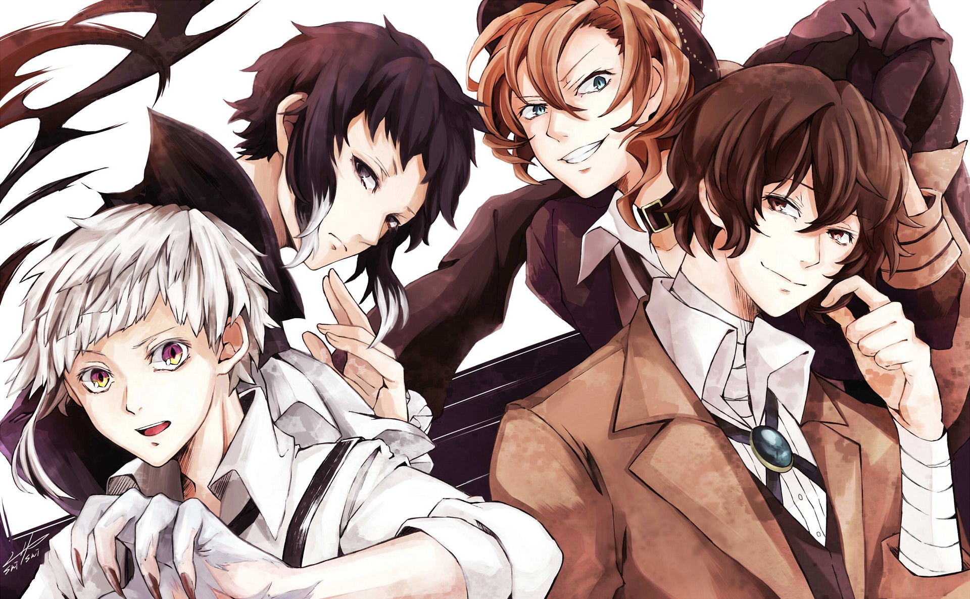 Download Anime Bungou Stray Dogs HD Wallpaper