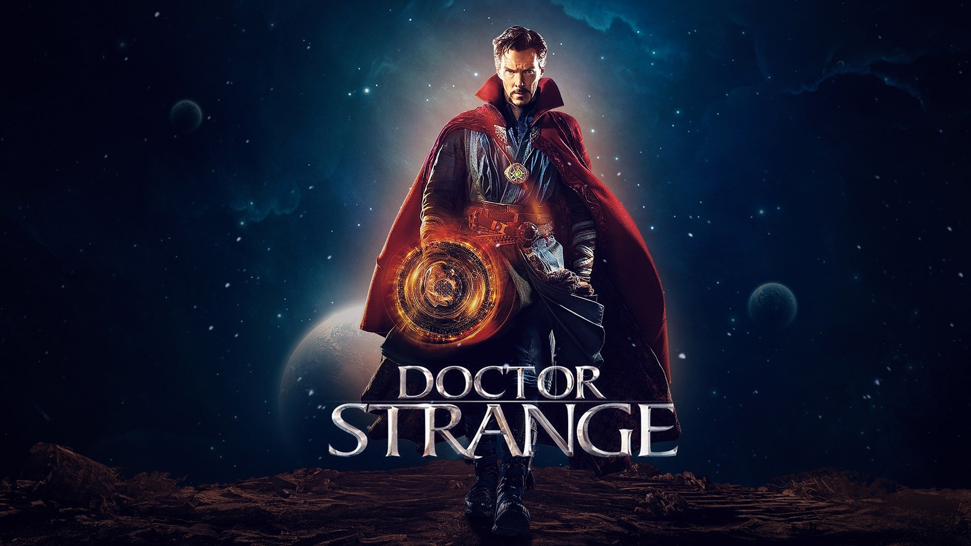 Doctor Strange HD Wallpaper Featuring Benedict Cumberbatch in Action
