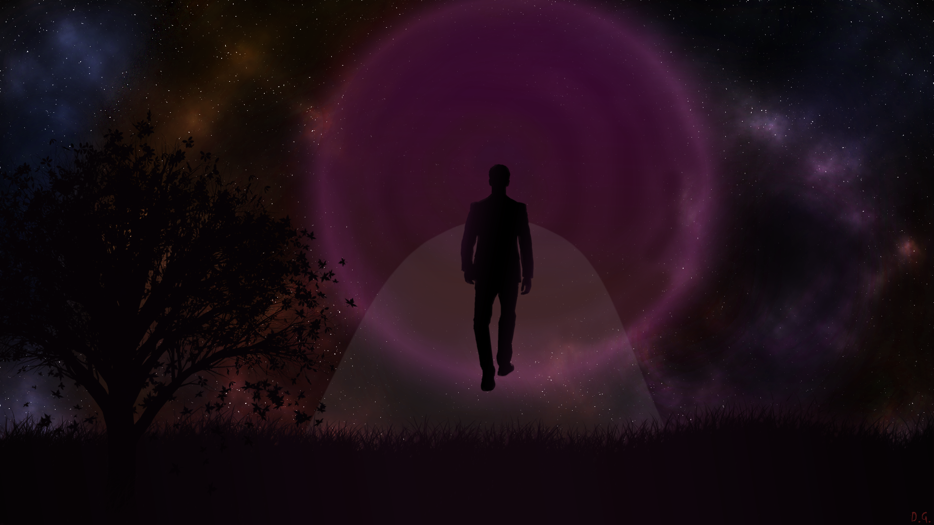 Space Bridge#2 by Blastix23 | 1920x1080 | Wallpaper Abyss