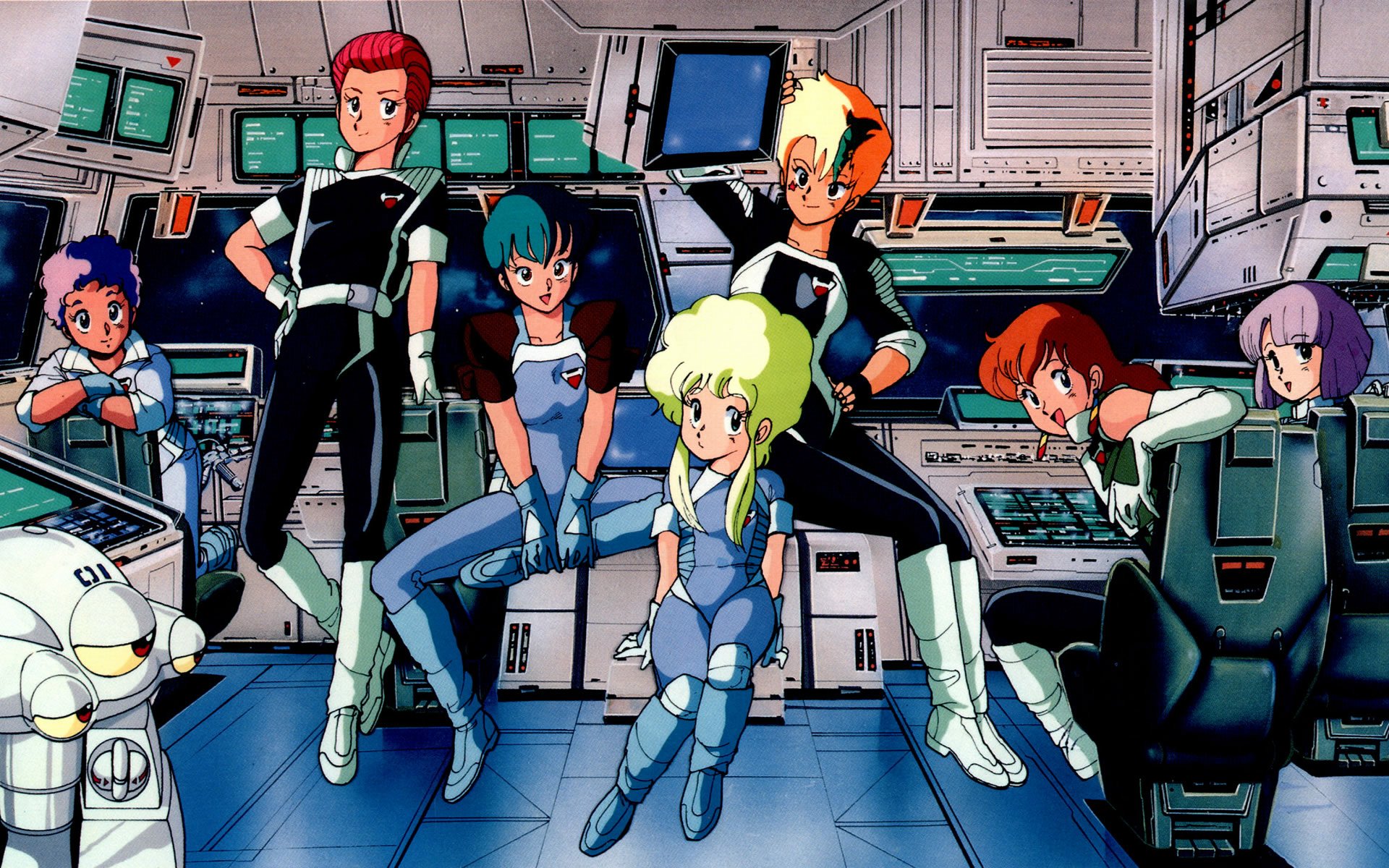 Download Anime Gall Force HD Wallpaper