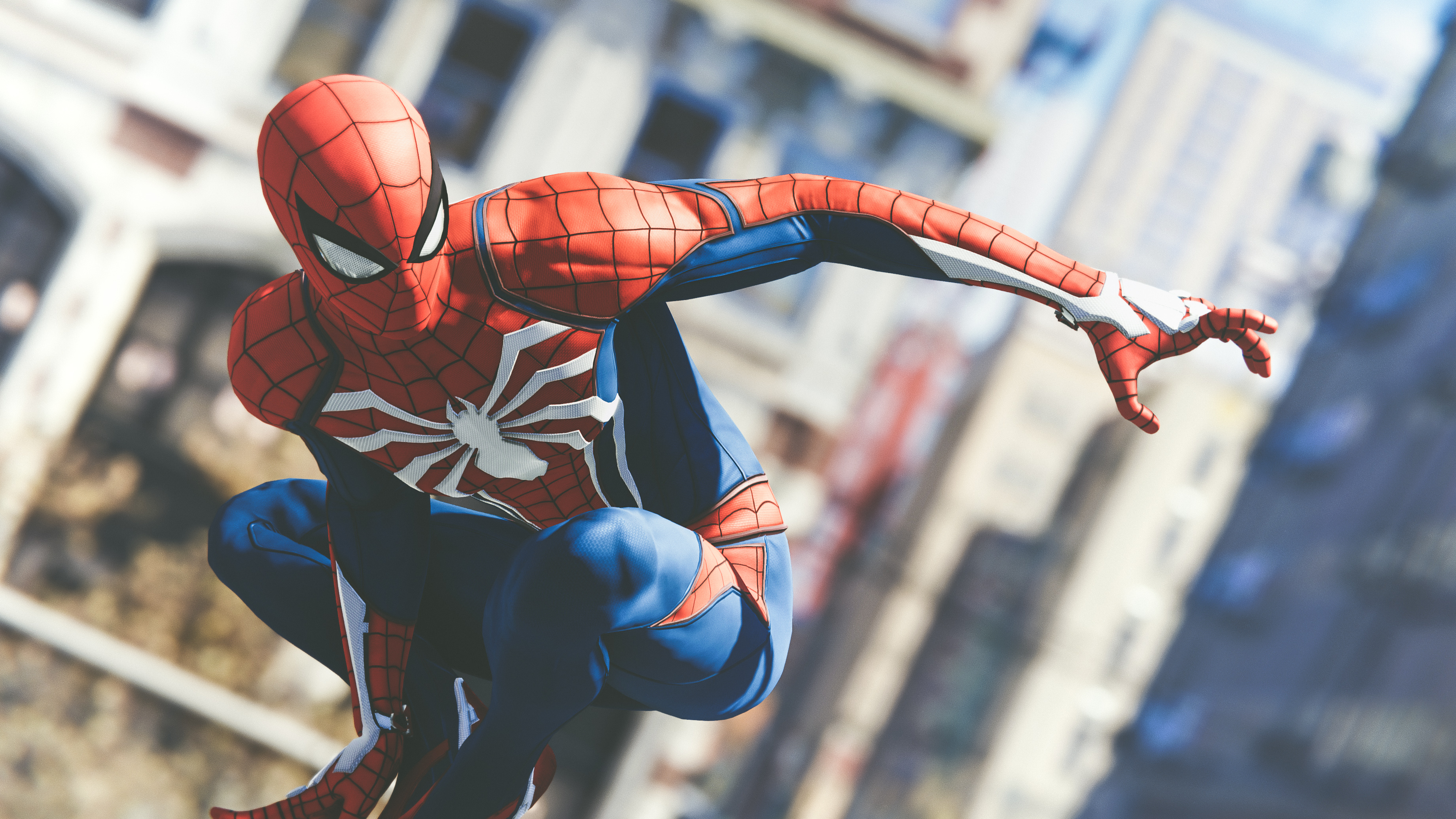 Download Spider Man Video Game Spider-Man (PS4) HD Wallpaper