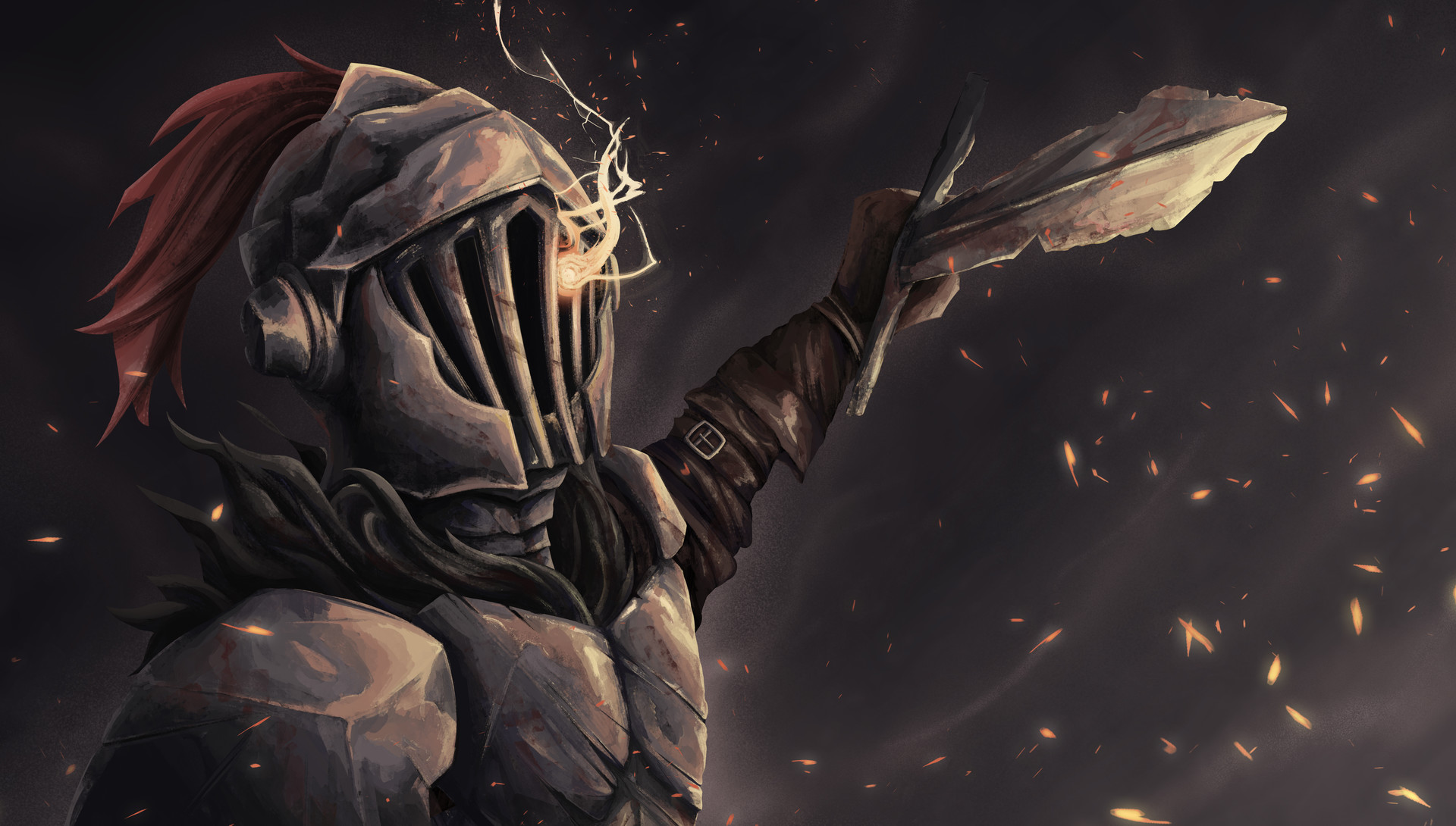 Download Sword Anime Goblin Slayer HD Wallpaper by Ihor Pankin