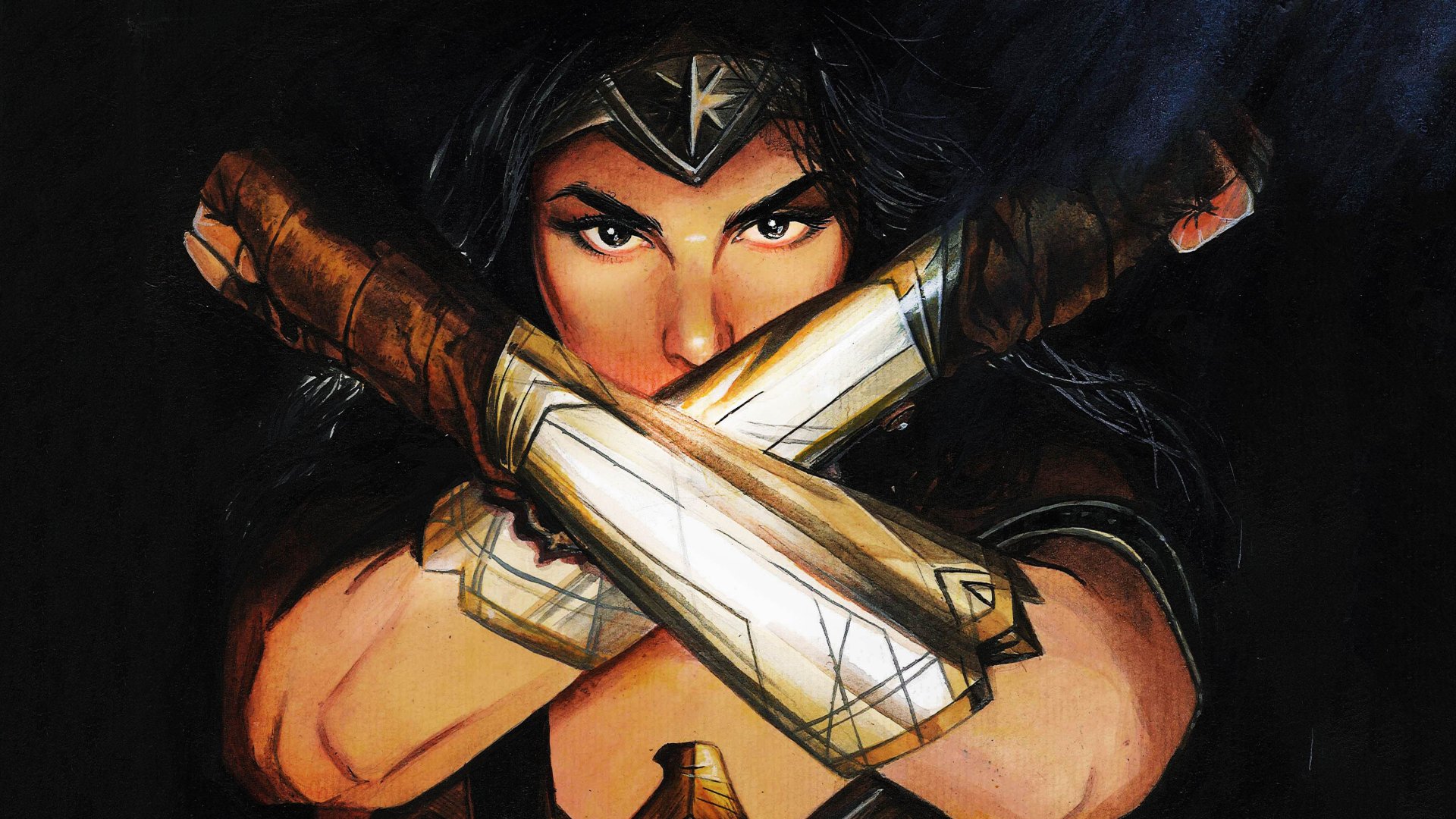 Wonder Woman HD: Iconic DC Comics Warrior Wallpaper