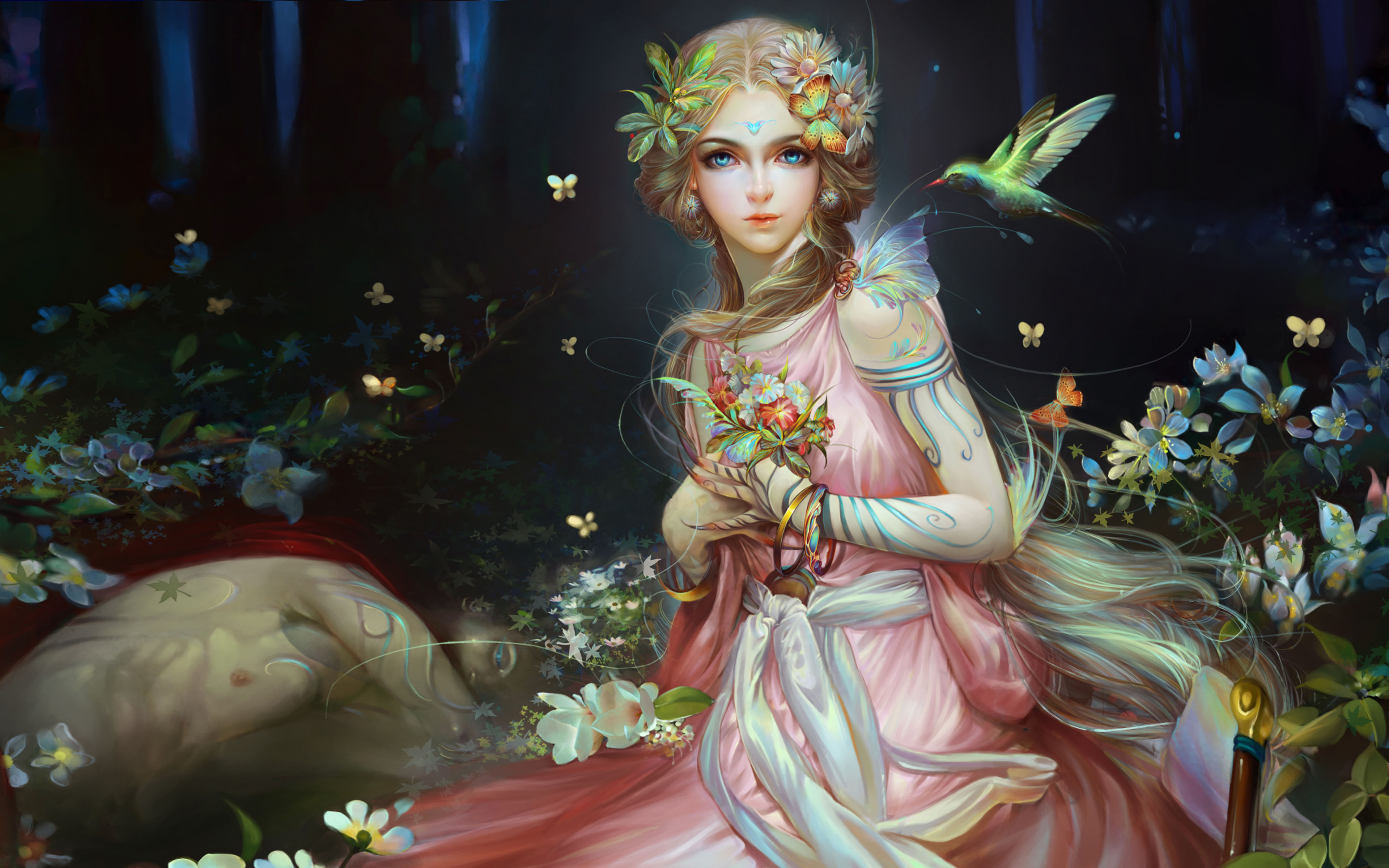 Fantasy Fairy 4k Ultra HD Wallpaper