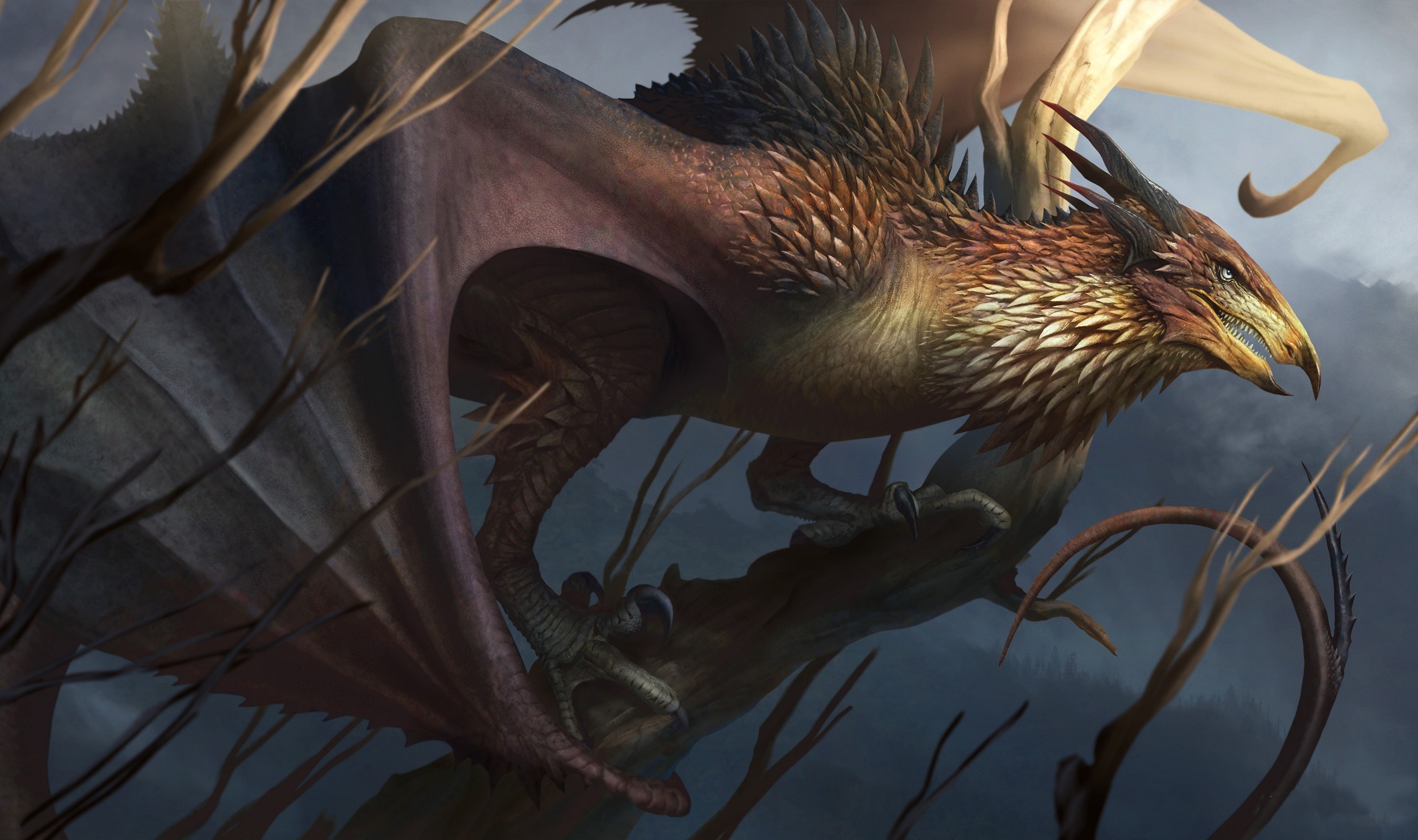 Fantasy Creature HD Wallpaper by RJ Palmer