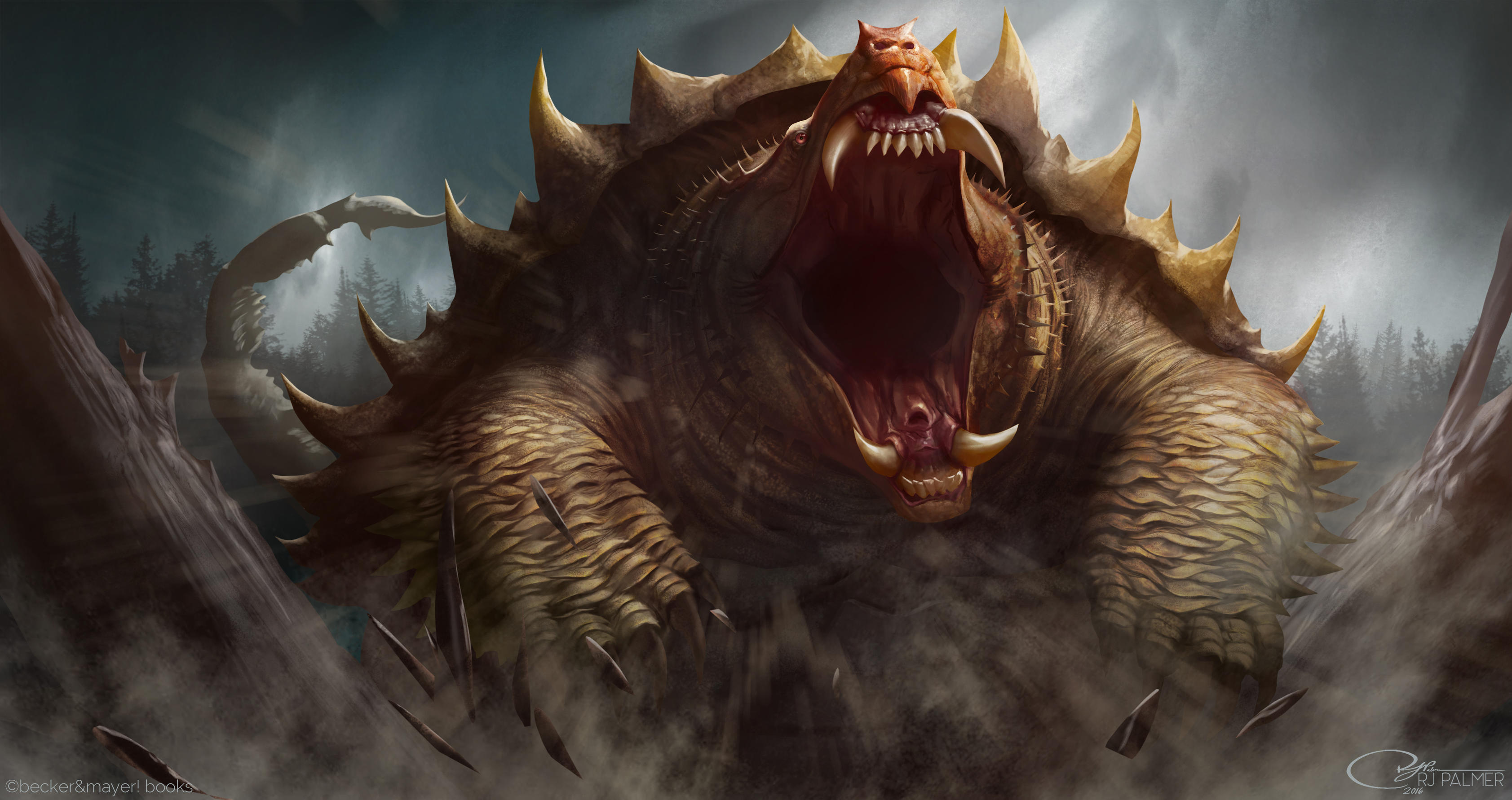 Download Fantasy Creature HD Wallpaper by RJ Palmer