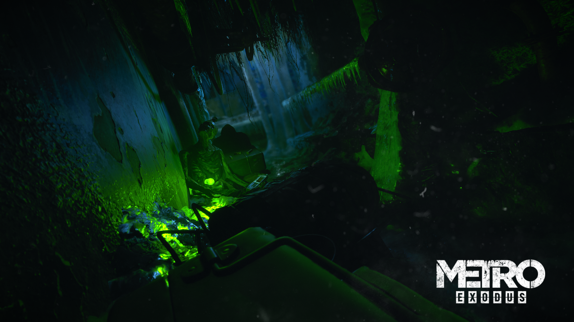 Metro Exodus — Bioluminescent Ruins (HD Wallpaper) by Zalesny123 ...