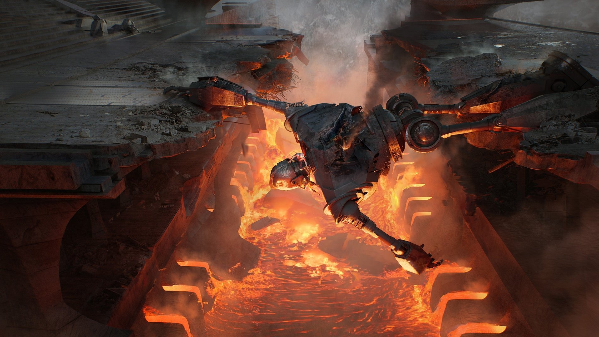 Download Robot Movie Ready Player One HD Wallpaper by Valentin Petrov