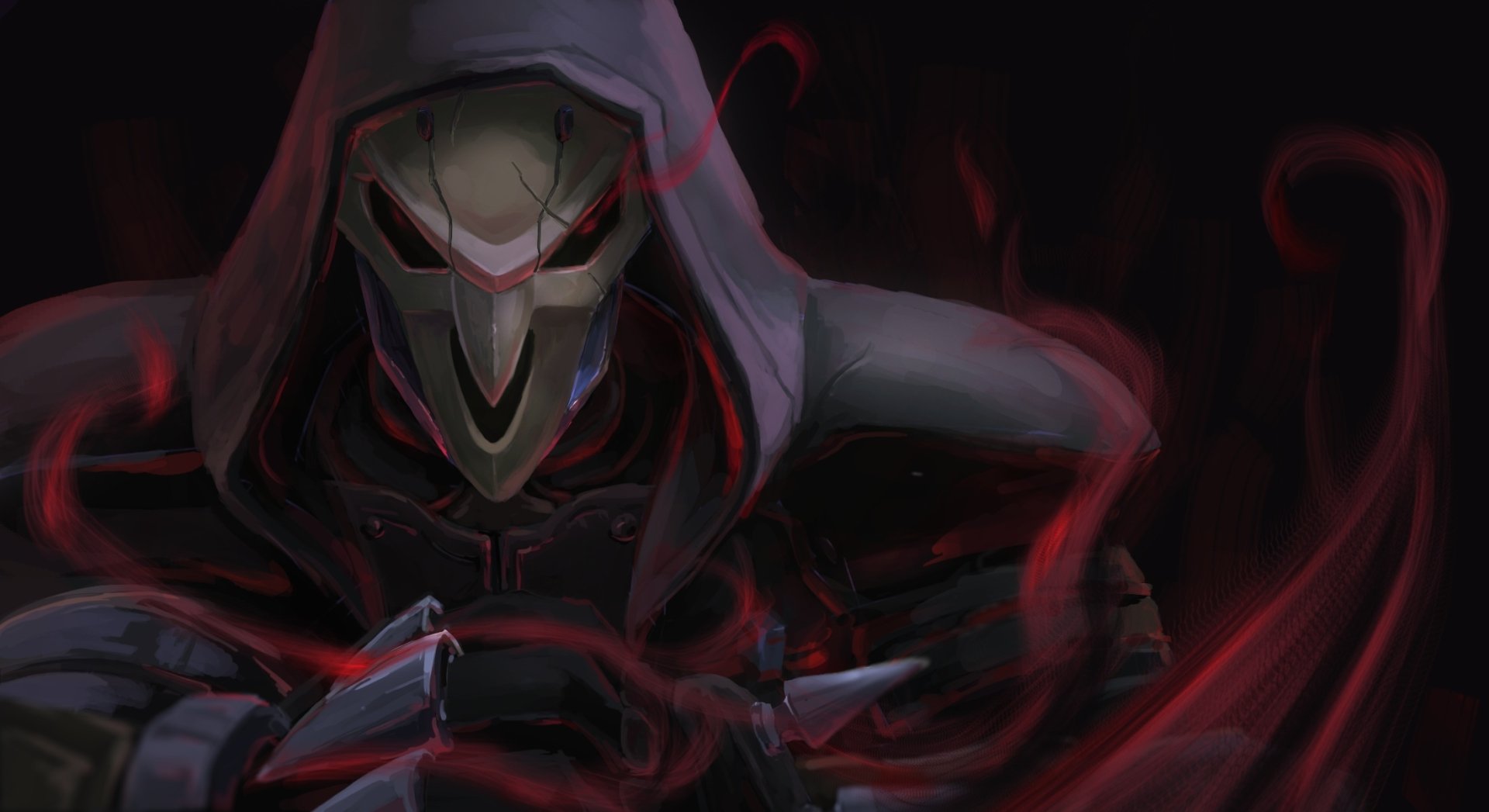 Reaper’s Dark Veil – HD Overwatch Wallpaper by Linker Cang
